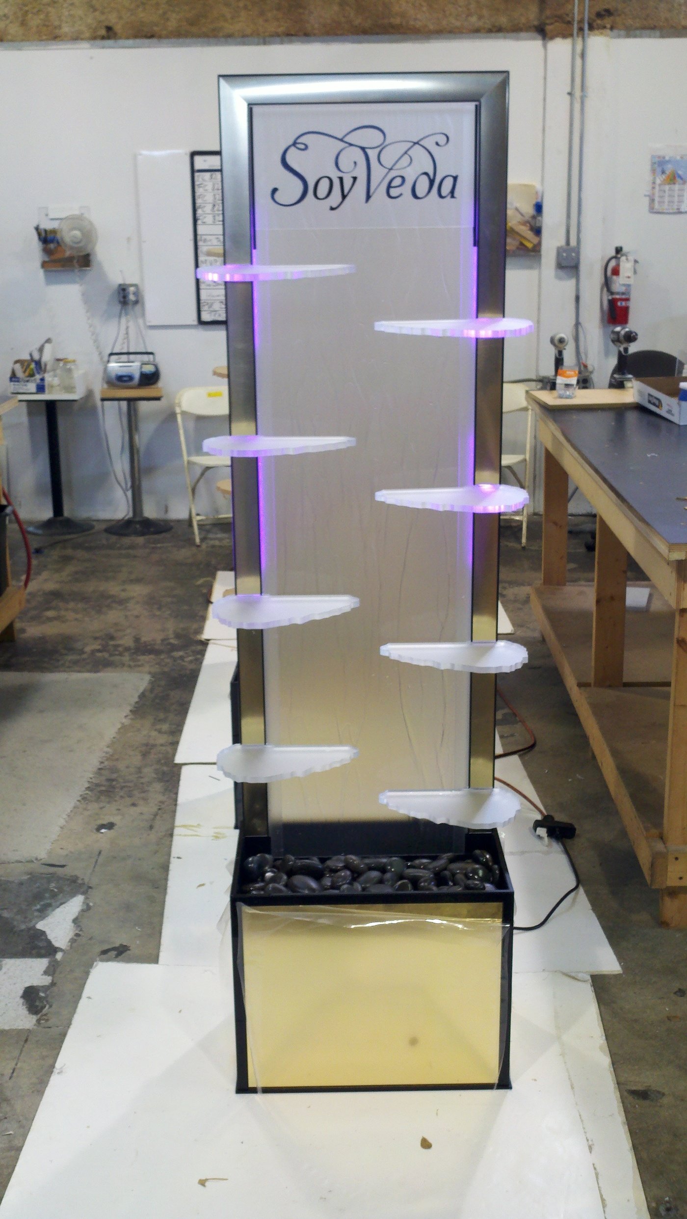 Waterfall Display by David Alexander Boyd at Coroflot.com