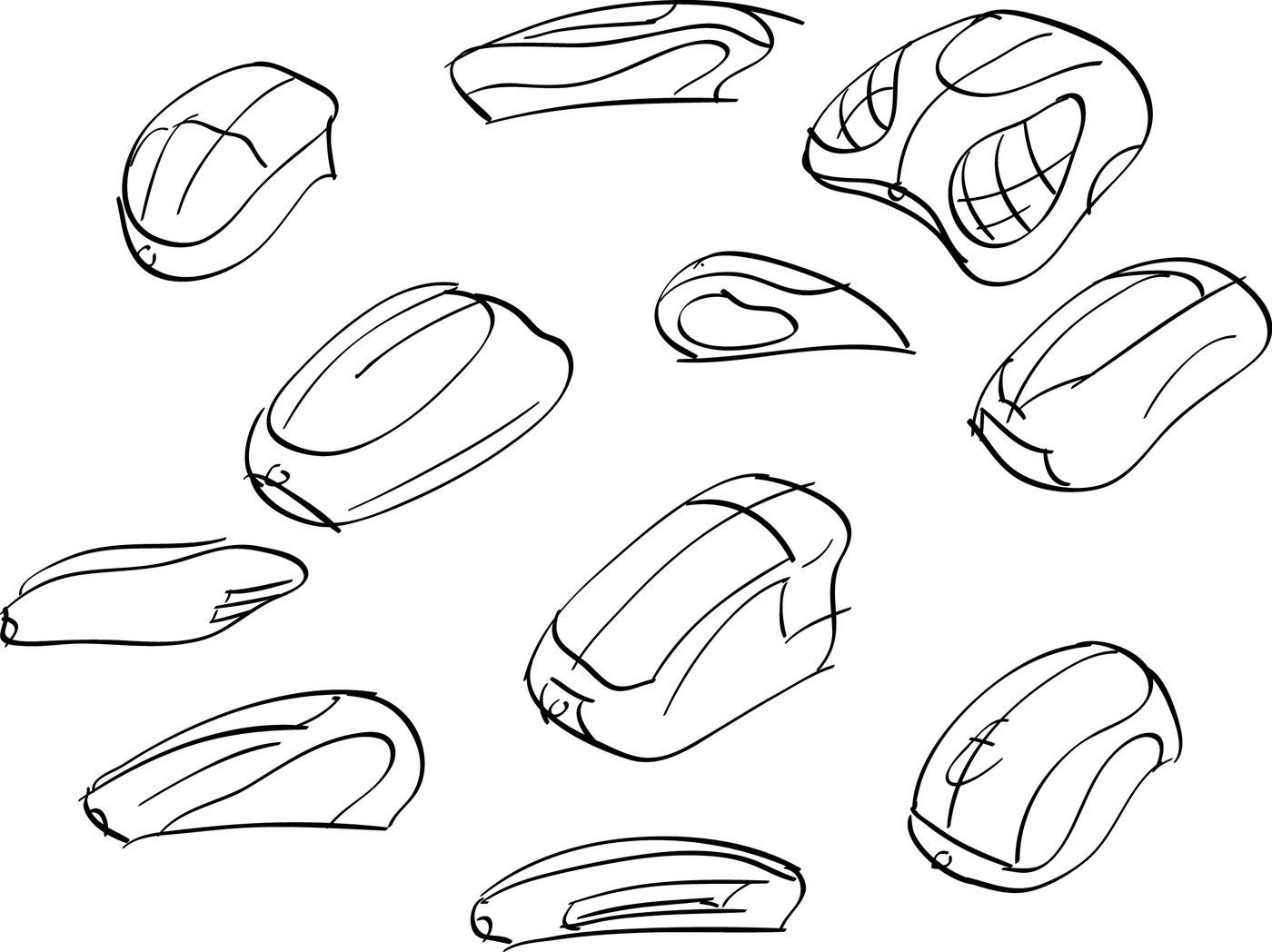 Sketching by Christopher Bastain at Coroflot.com