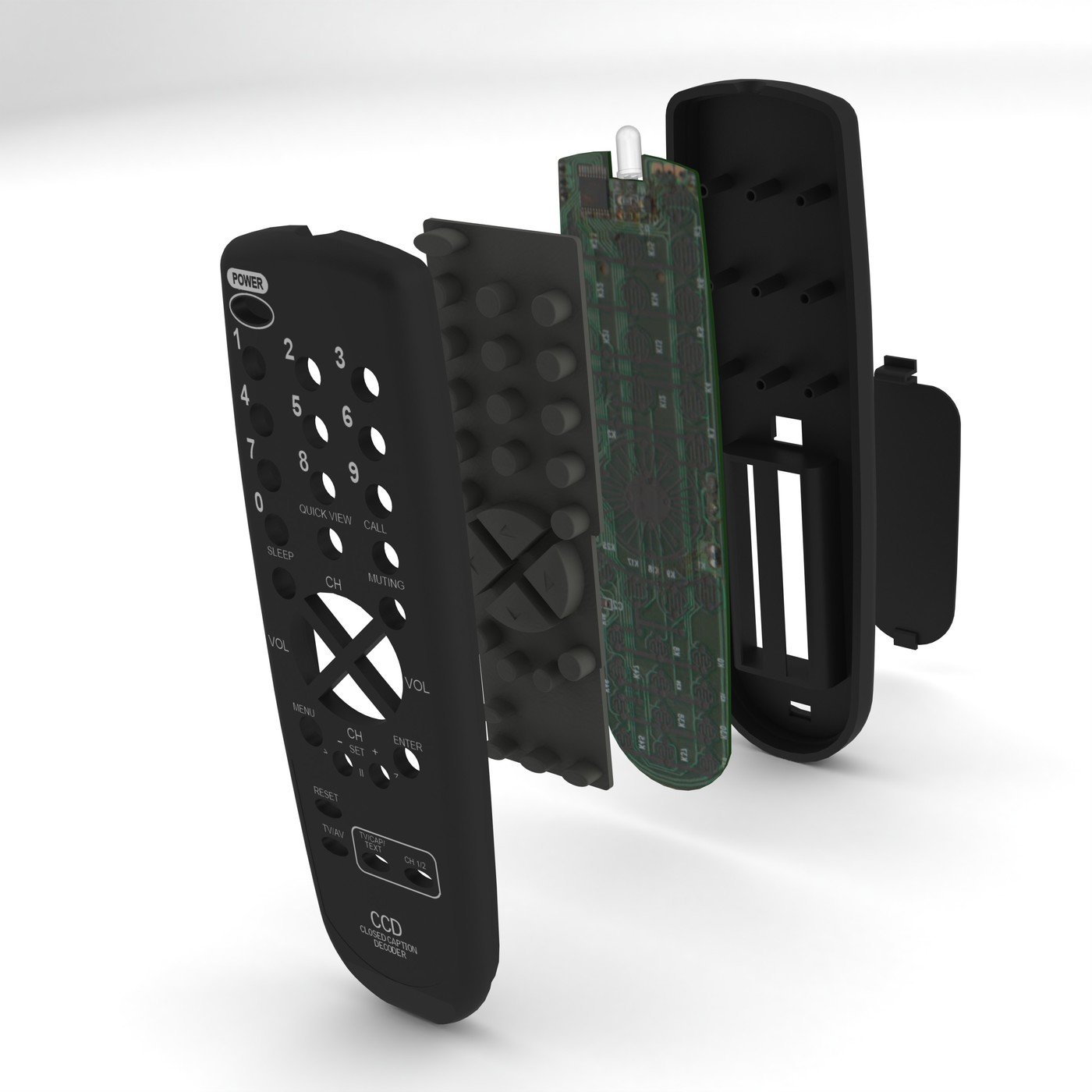 TV Remote by Marshall Dean at Coroflot.com