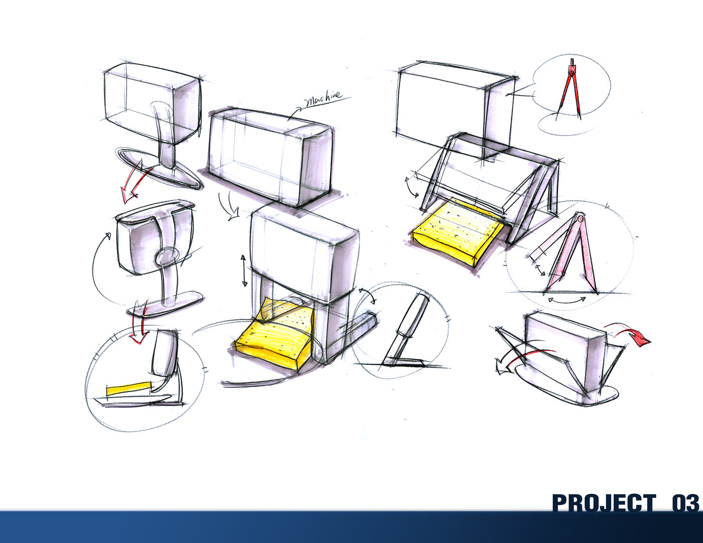 Household Toaster Design Sketches by YU LIU at Coroflot.com