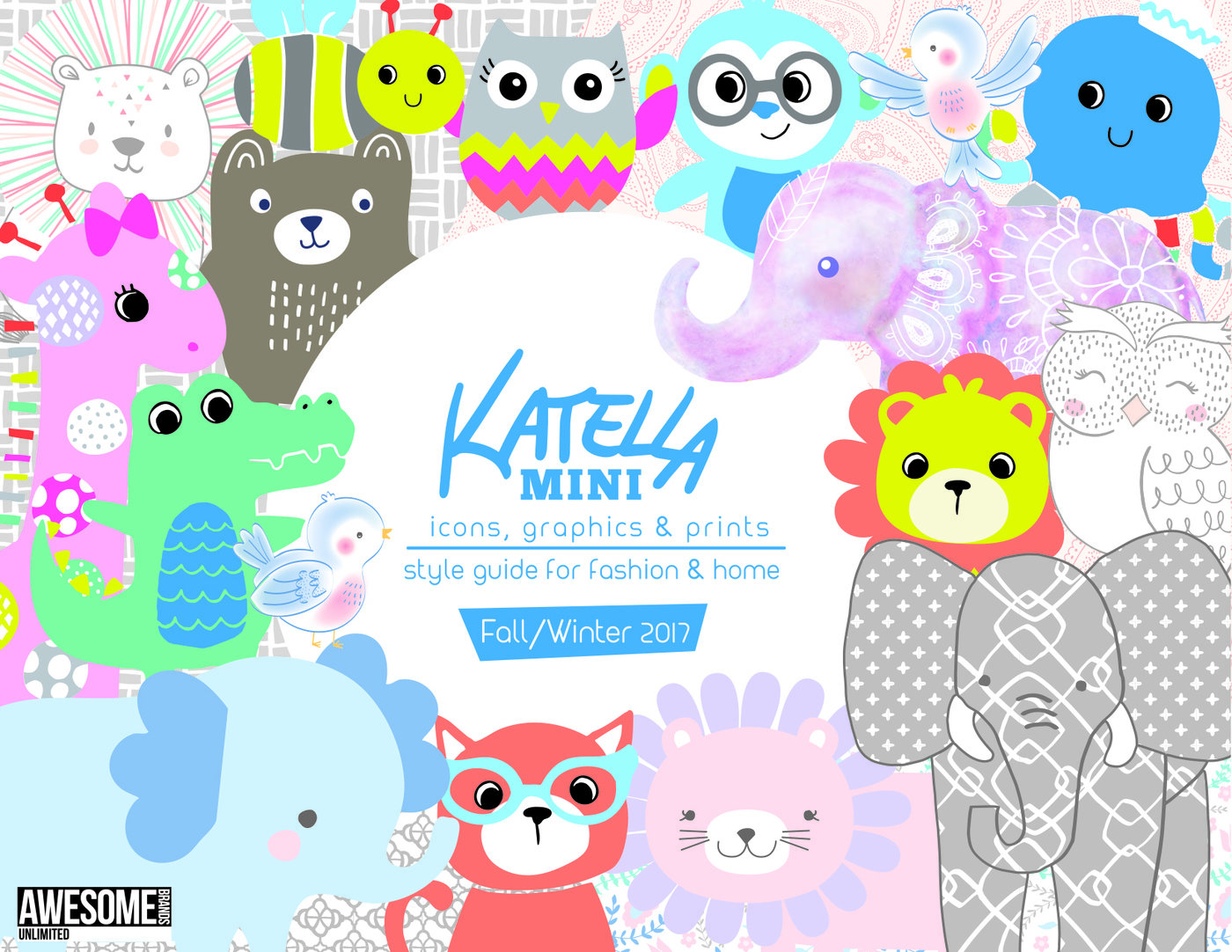 Style Guide Example -Katella Mini by Veronica Granado at Coroflot.com