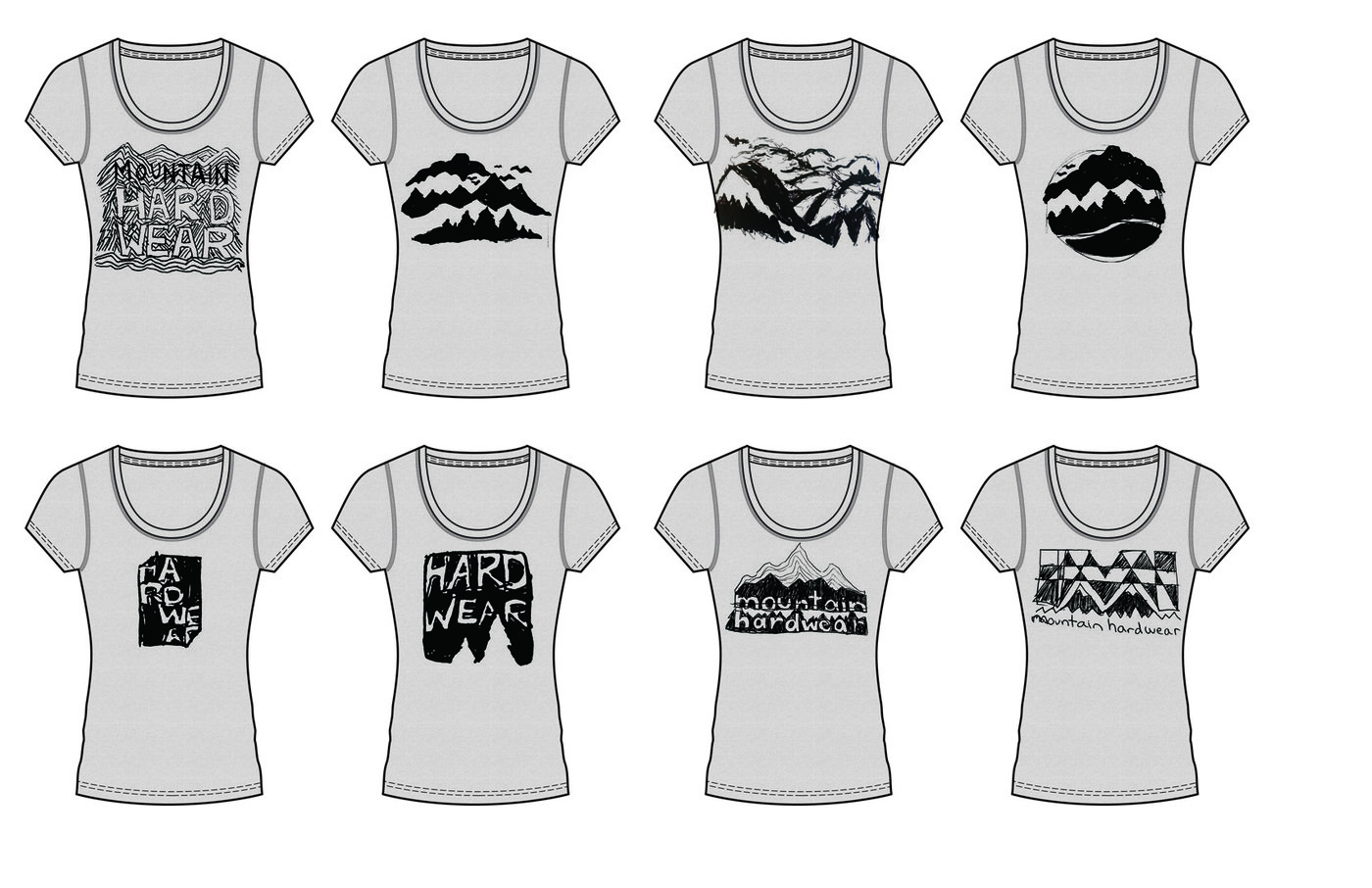 Womens Active - Apparel Graphics by Veronica Granado at Coroflot.com