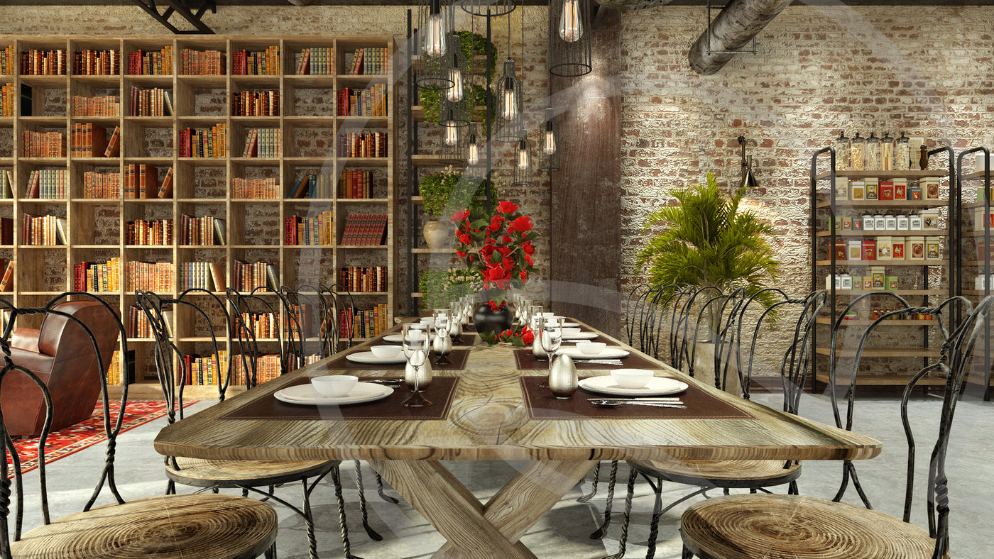 CAFE DOHA QATAR by Sulfikkar Kabeer at Coroflot.com