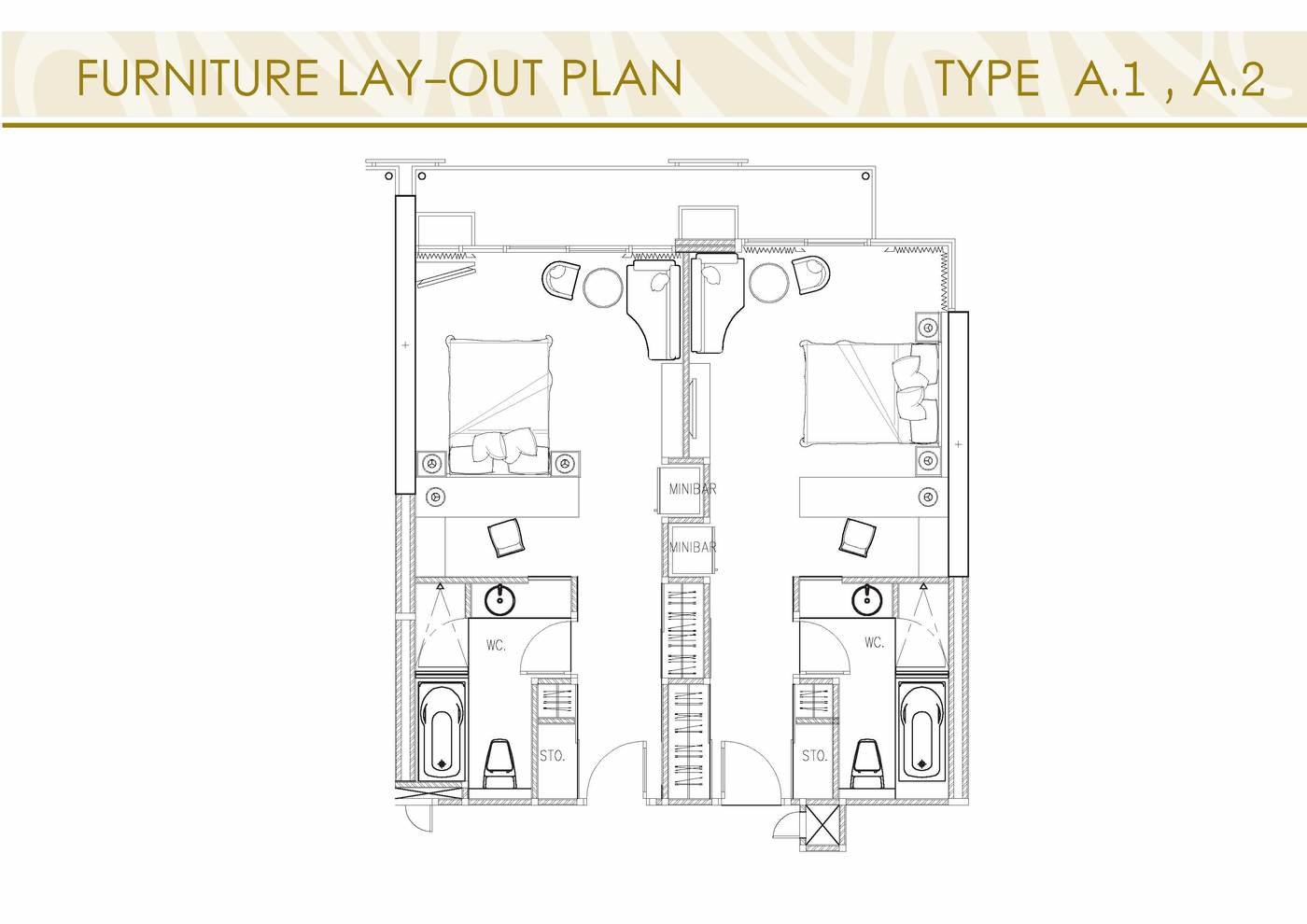 Furniture Lay out Plan by Ekachai Lim at Coroflot.com