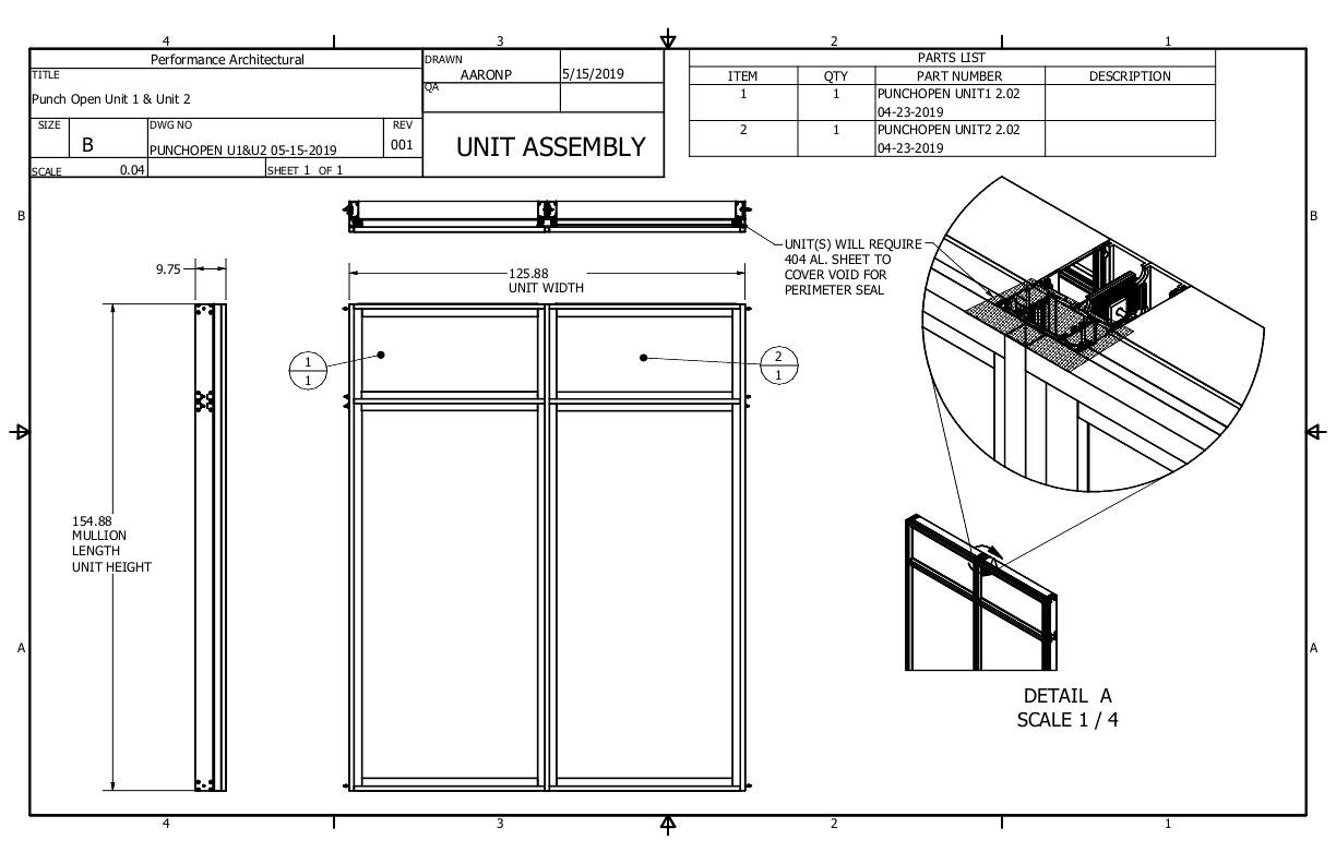 Performance Architectural Curtain Wall and Punch Opening by Aaron ...