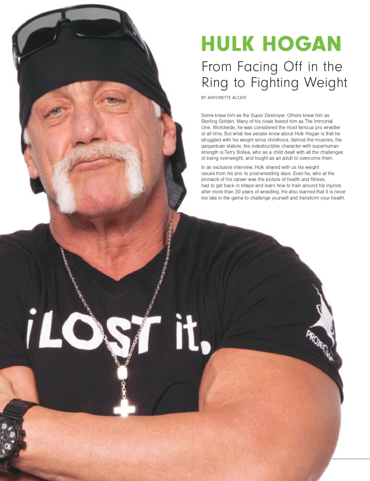 Interviews with Hulk Hogan, Olympians and Fitness Icons by Antonette ...