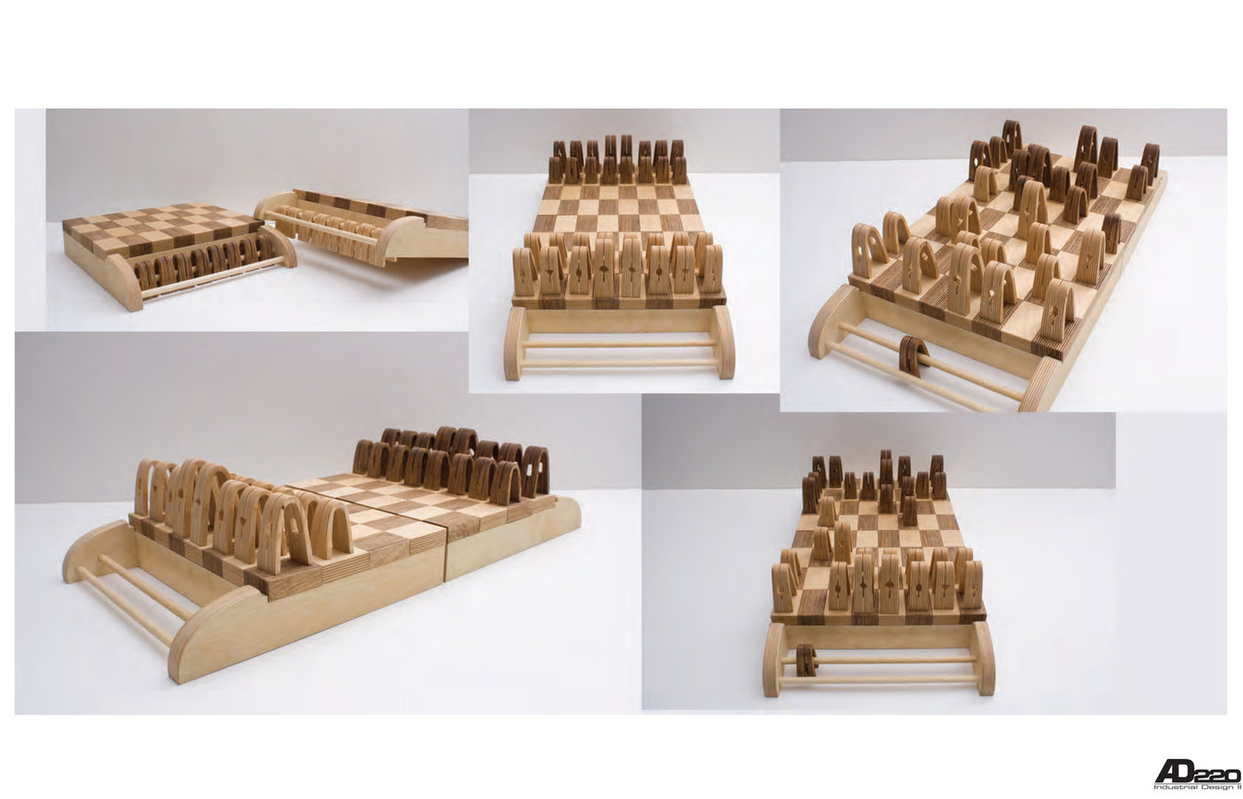 Slot Storage Chess Set by Nozomu Ito at Coroflot.com