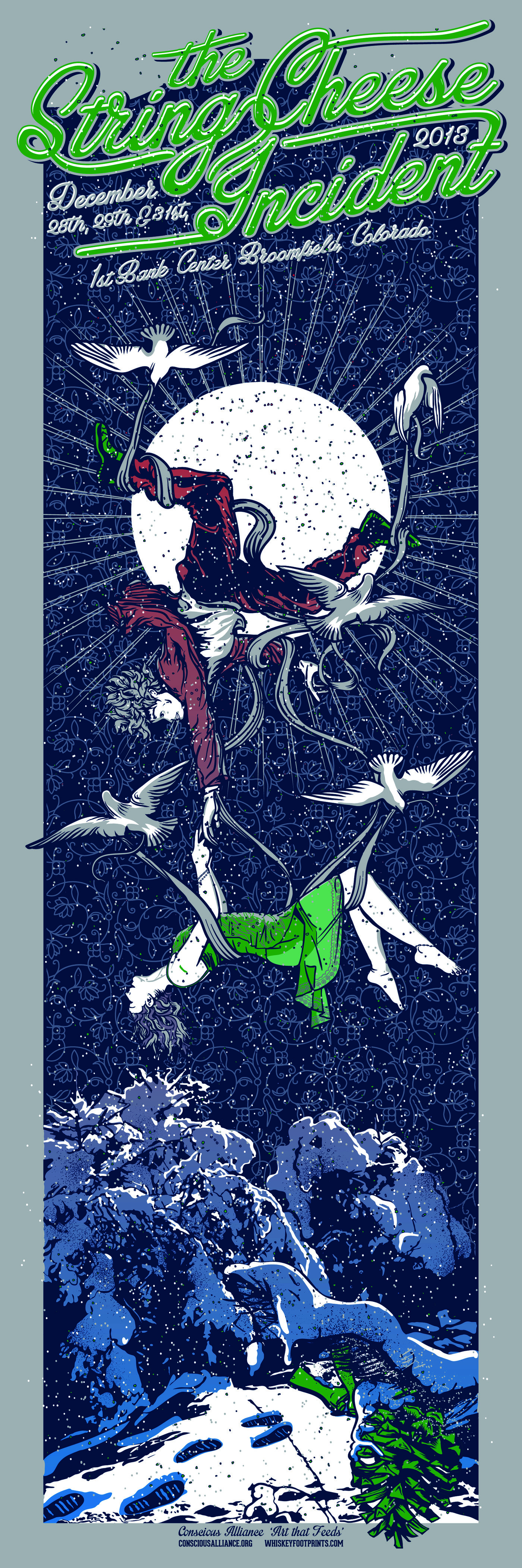 String Cheese Incident Posters by Chris Shaw at Coroflot.com