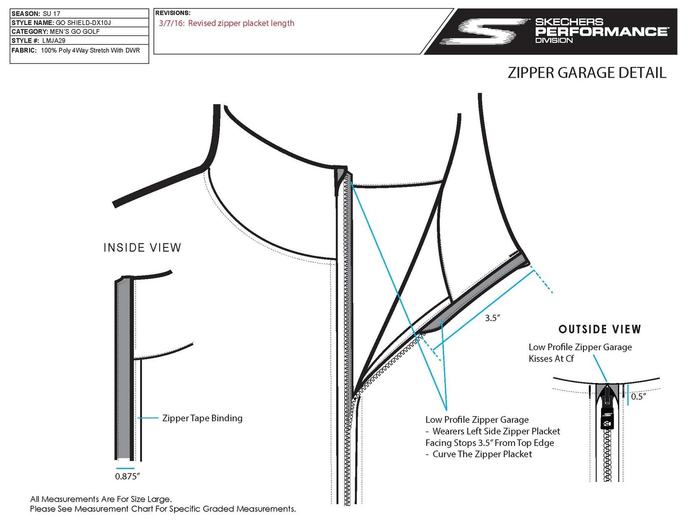 Technical Design - Rain Jacket Tech Pack by James Webster at Coroflot.com
