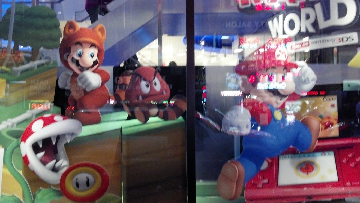 Nintendo World Window Display by Walter Beltran at Coroflot.com