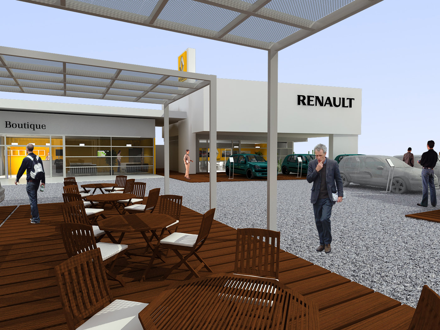 EXHIBIT DESIGN - AUTO SHOWS by Julieta Iele at Coroflot.com