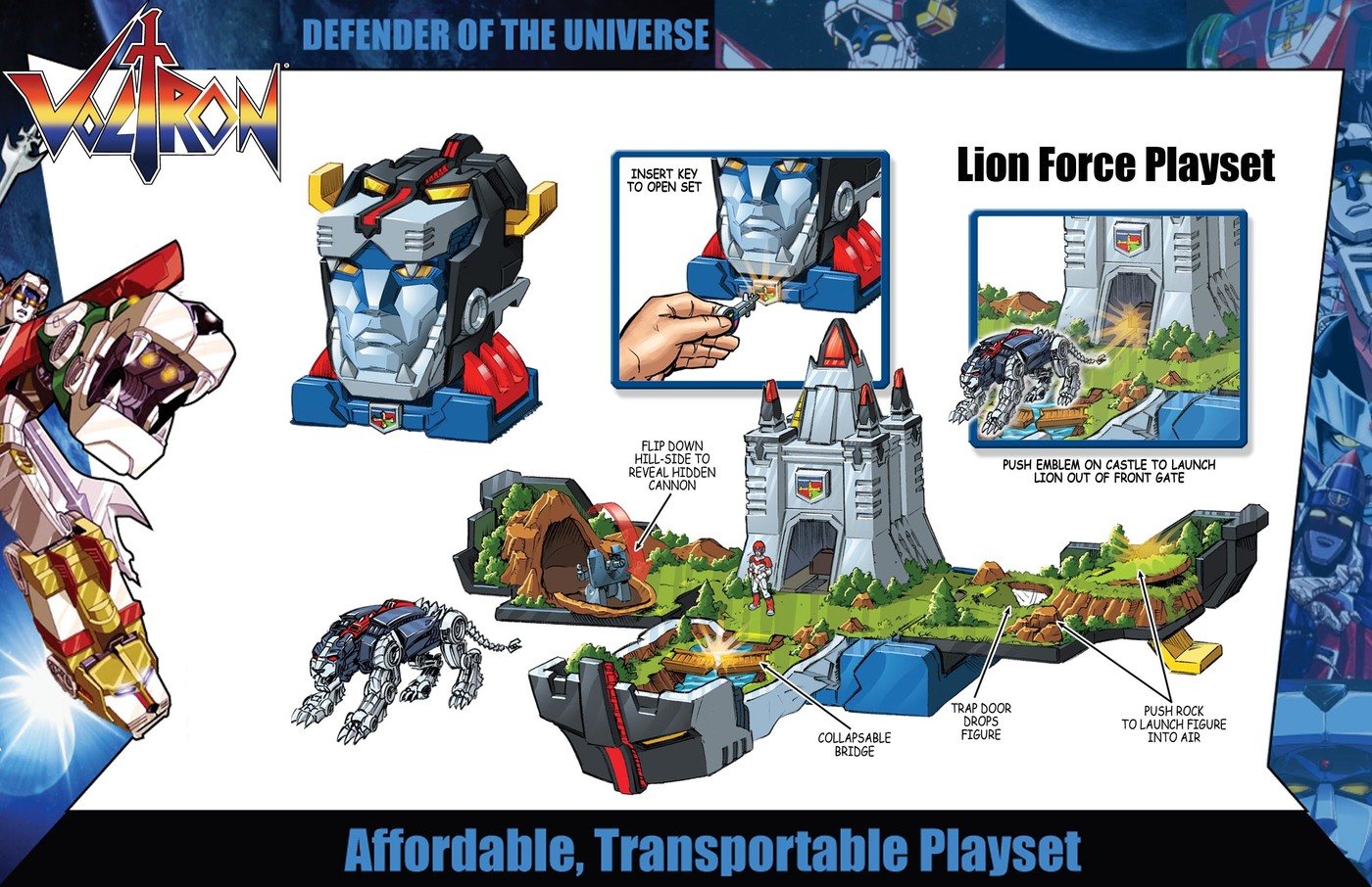 Voltron by William Hirsch at Coroflot.com