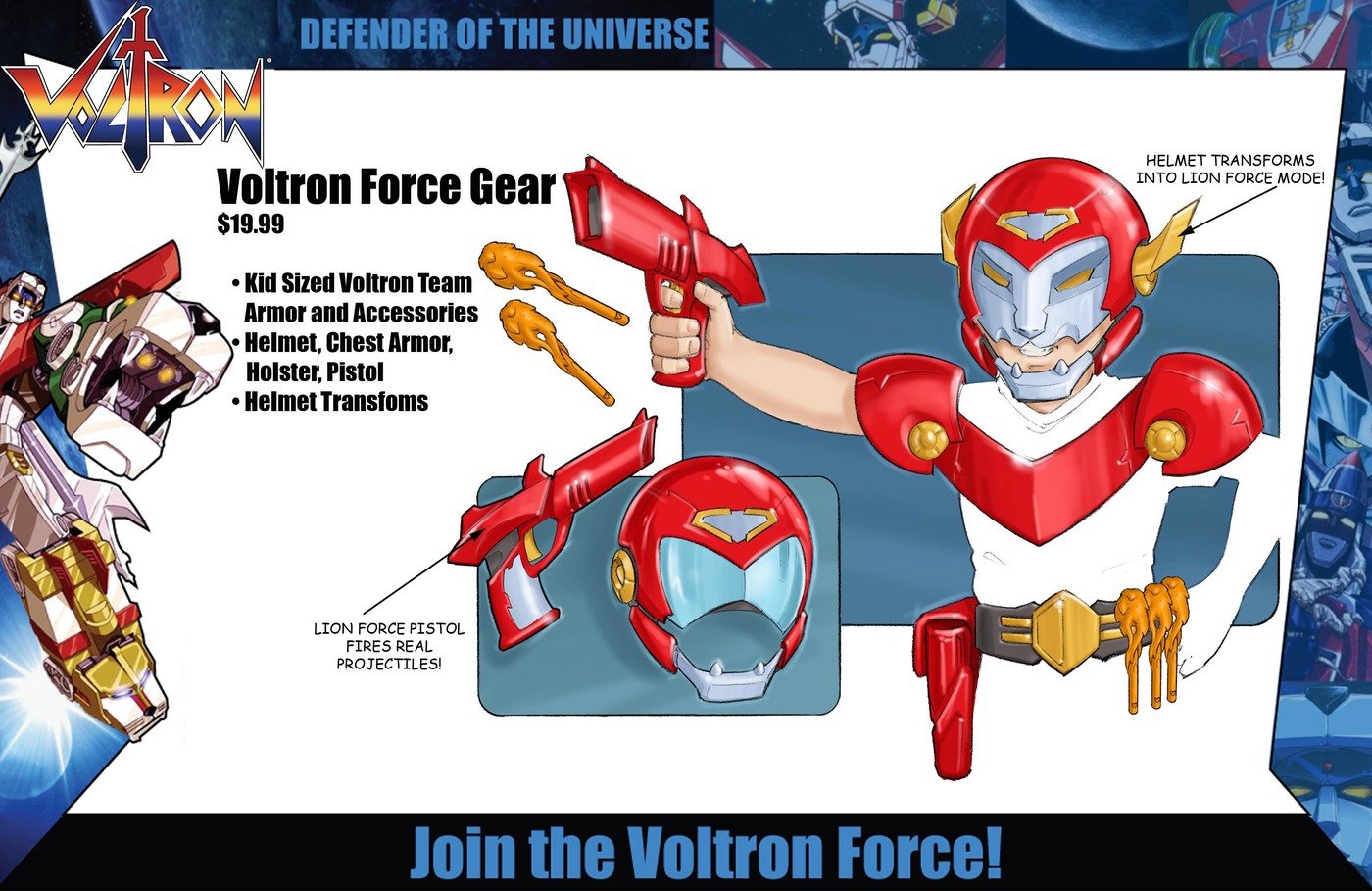 Voltron by William Hirsch at Coroflot.com