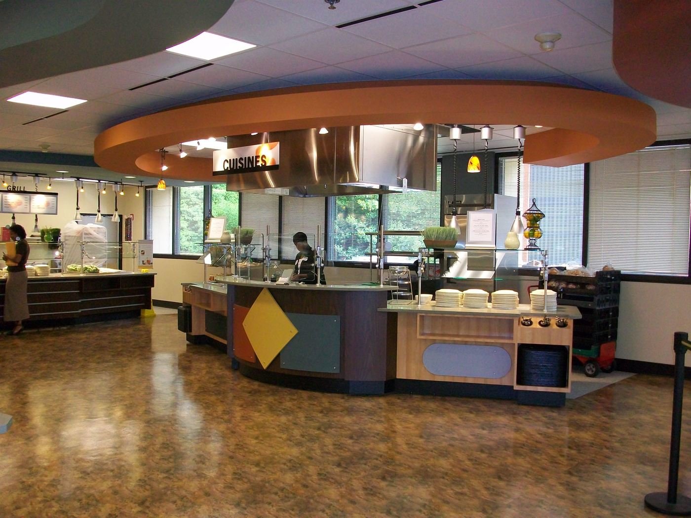 Delta Corporate Cafeteria Renovation by Jennifer Harris at Coroflot.com