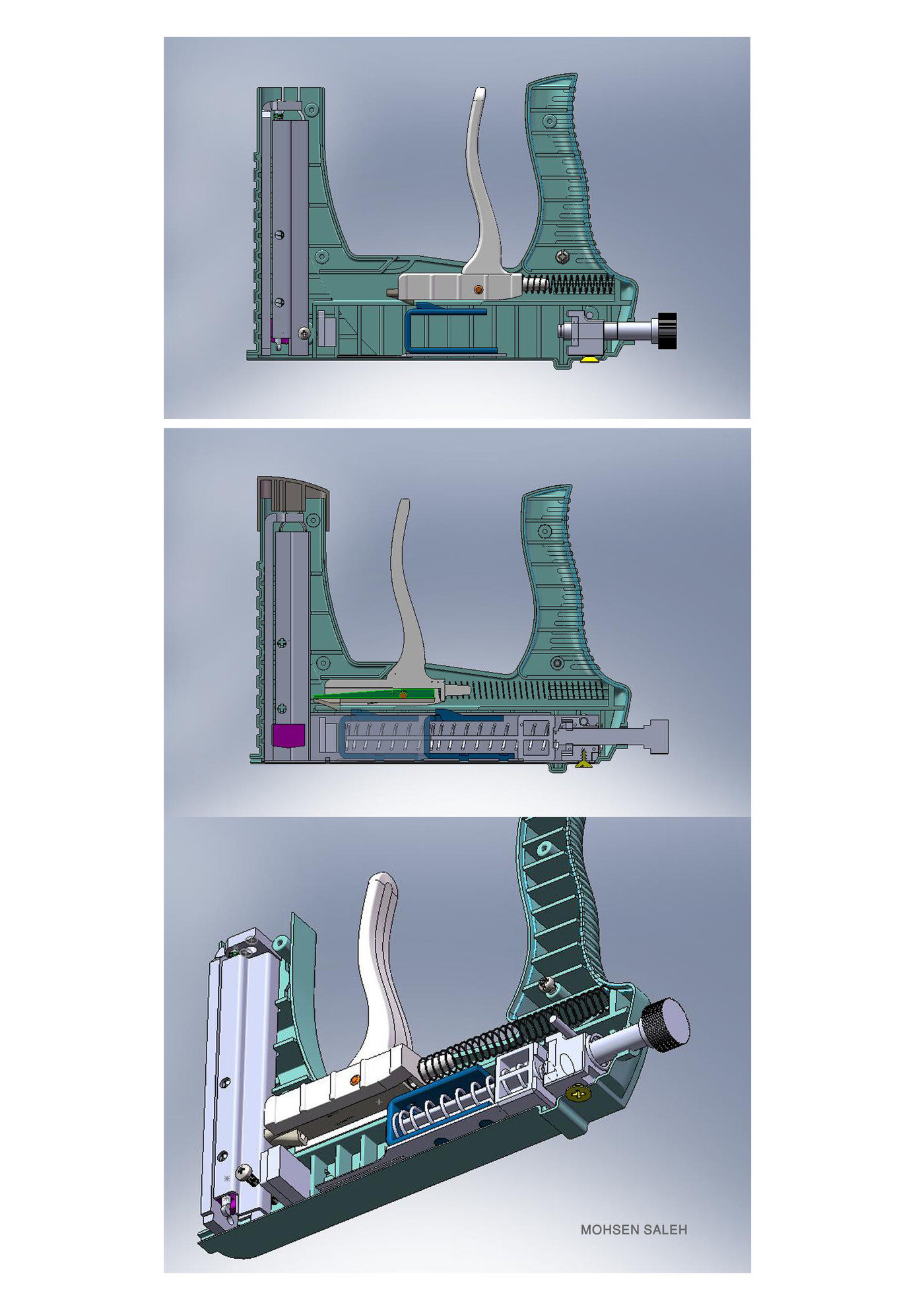Horizontal Stapler 2008 by Mohsen Saleh at Coroflot.com