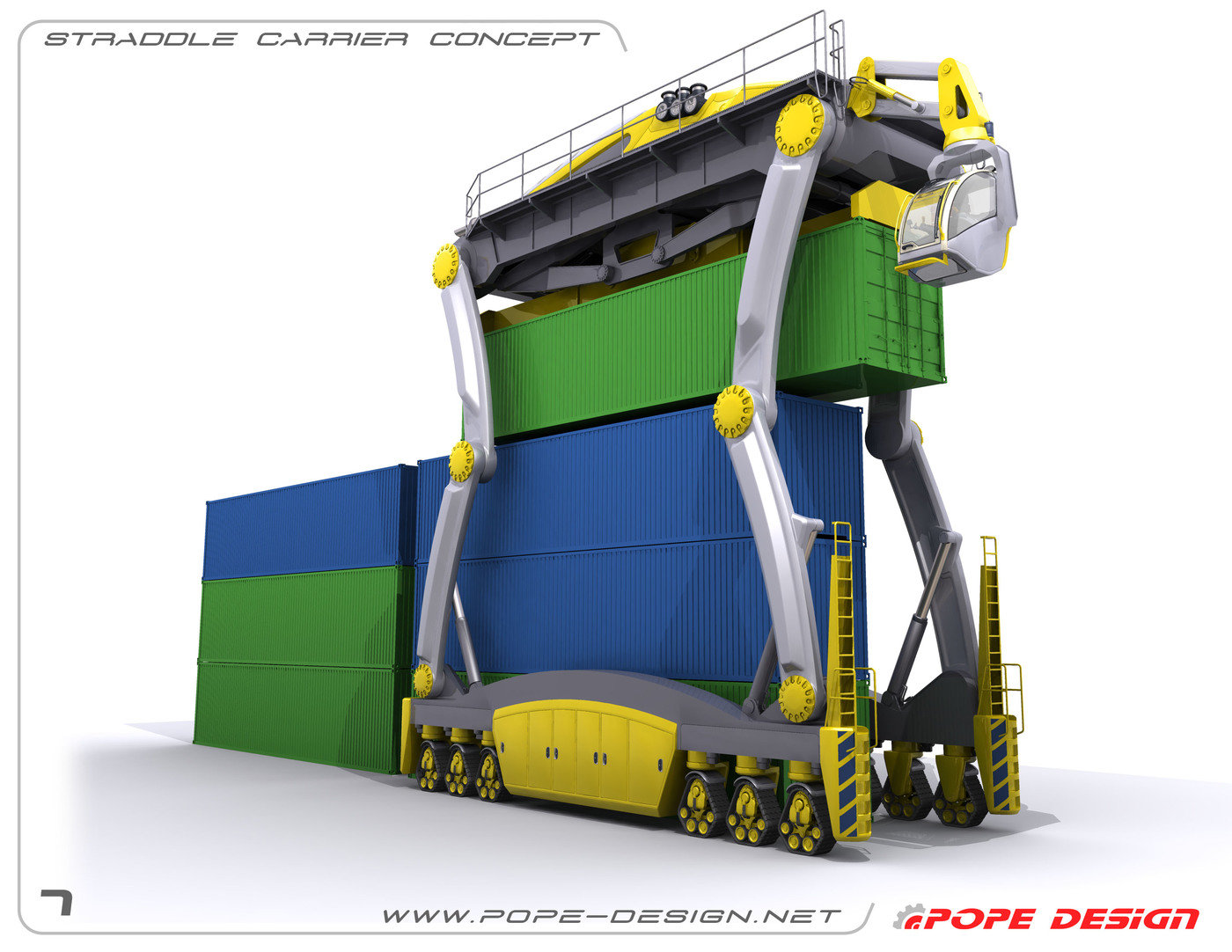 Straddle Carrier by Jon Pope at Coroflot.com