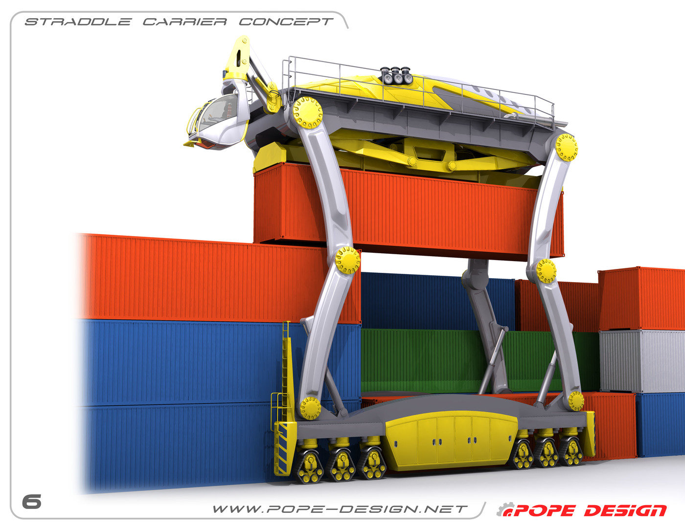 Straddle Carrier by Jon Pope at Coroflot.com