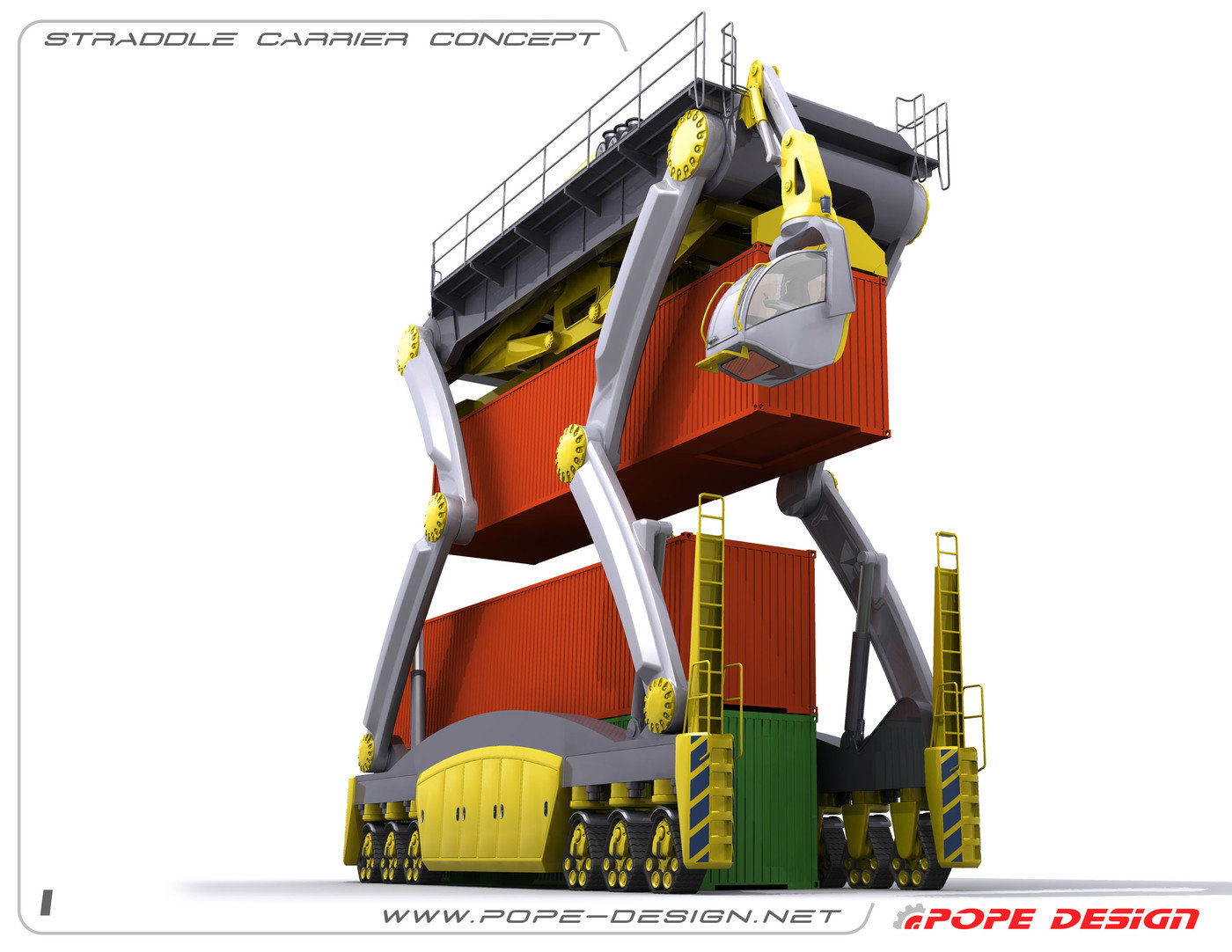 Straddle Carrier by Jon Pope at Coroflot.com