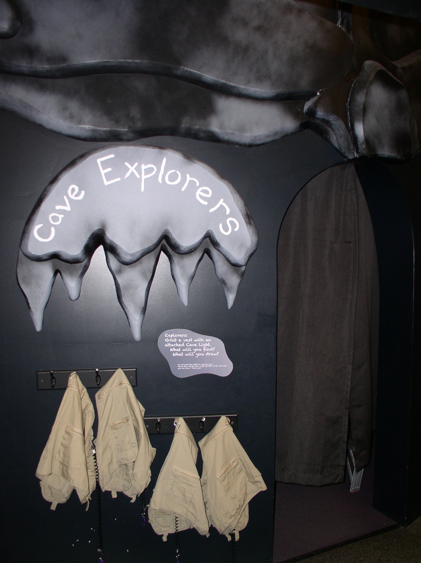 Cave Explorers exhibit by Mark Cuddy at Coroflot.com