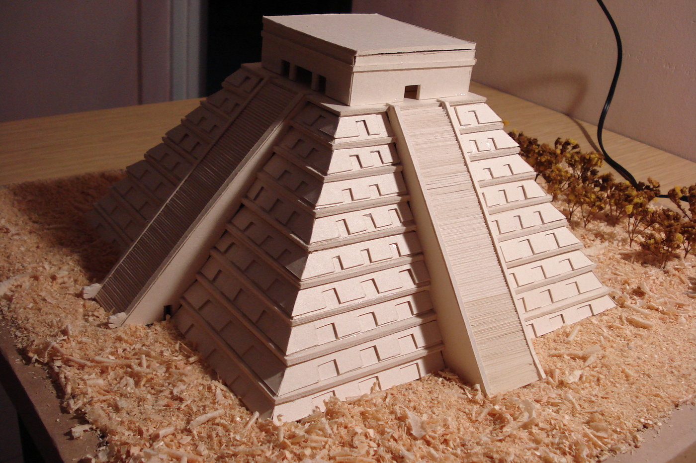 Maqueta Chichen Itza by Nancy Cortez at Coroflot.com