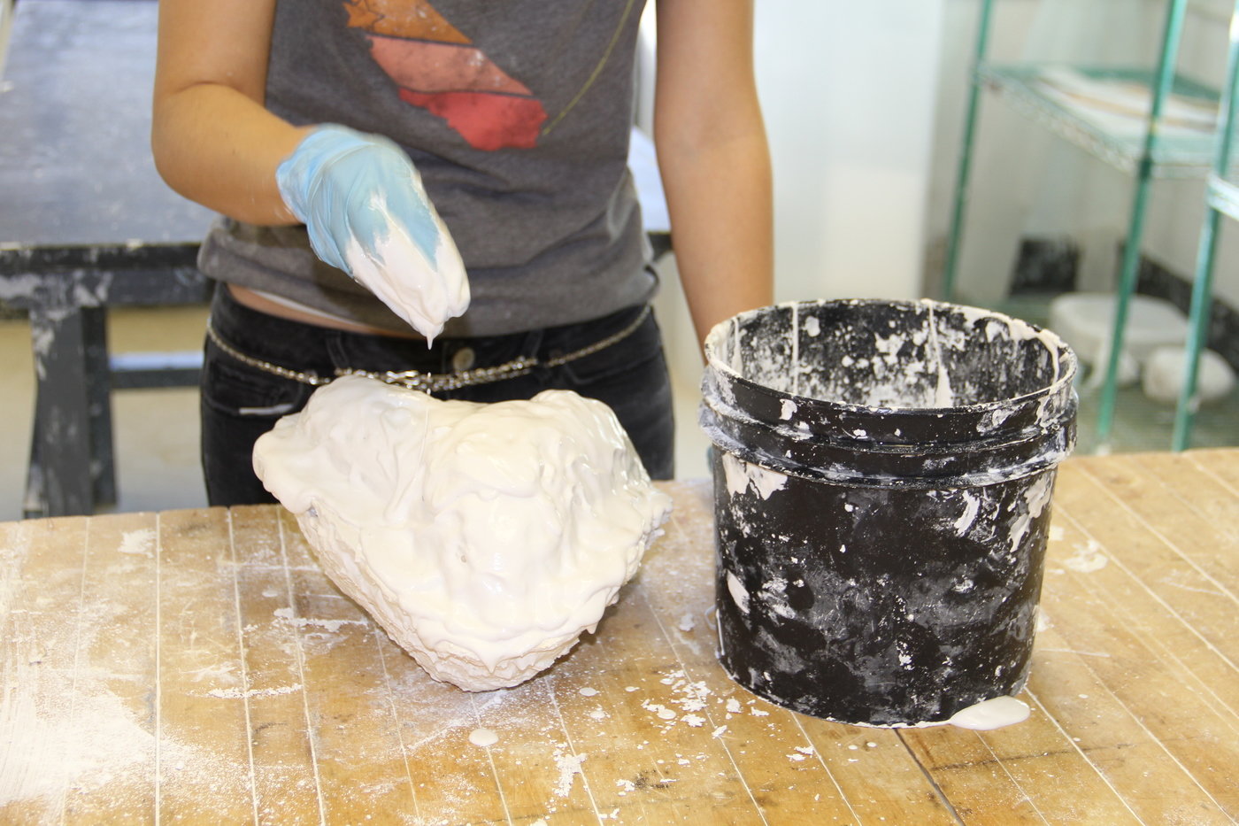 Plaster forms. by Yolegmma Márquez at Coroflot.com