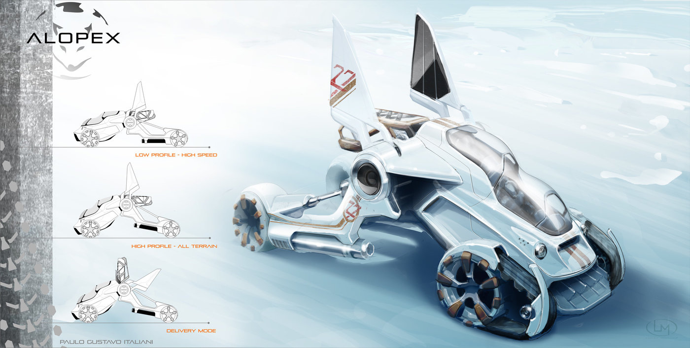 'ALOPEX' Race the World by Paulo Italiani at Coroflot.com