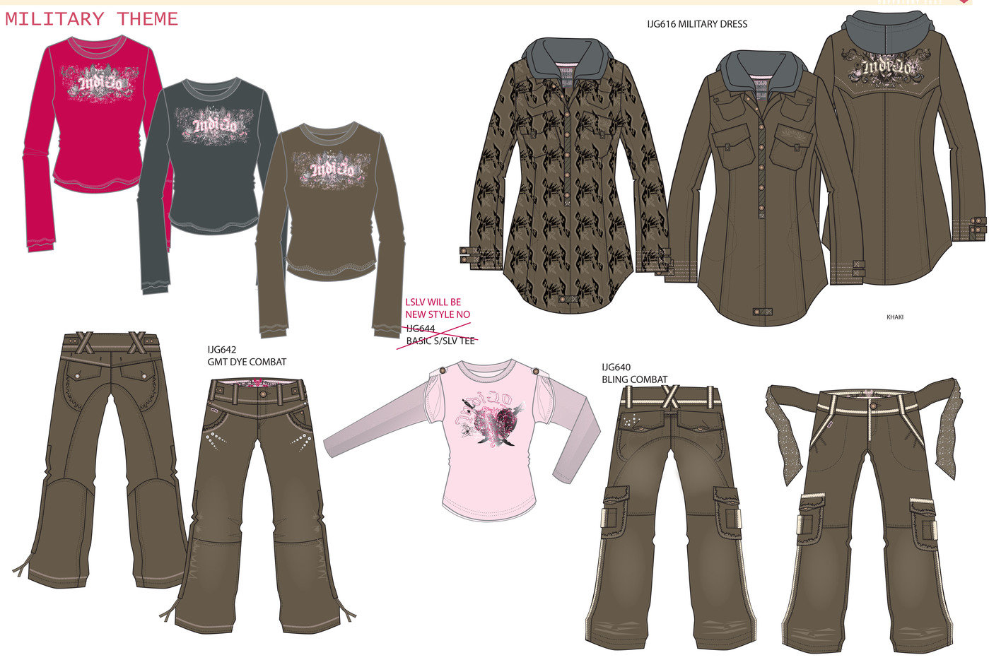 Girlswear Cad Designs by Rosalind Ellis at Coroflot.com