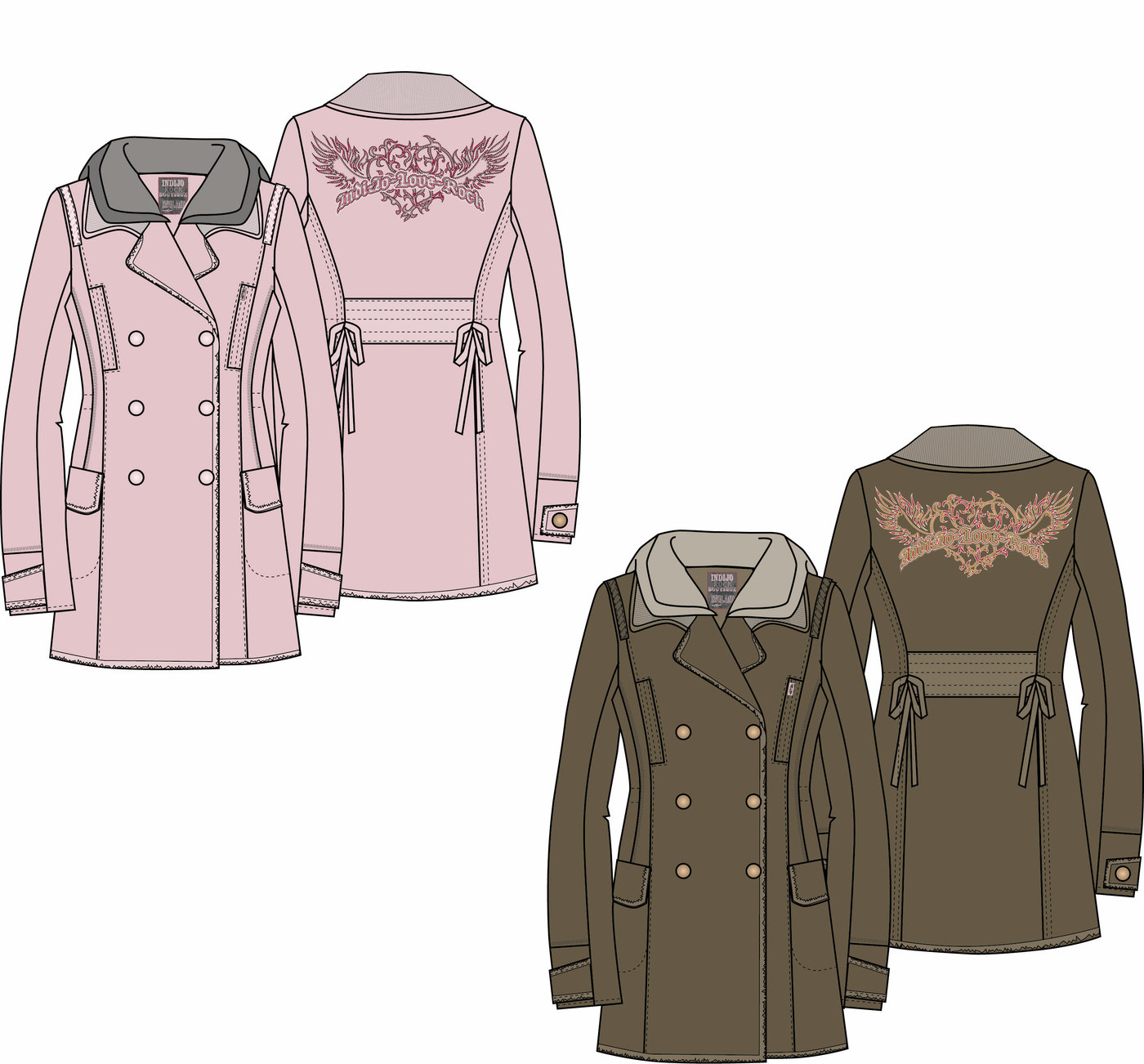 Girlswear Cad Designs by Rosalind Ellis at Coroflot.com