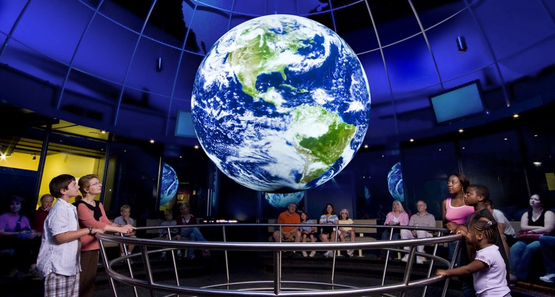 Science on a Sphere - Chicago MSI by Barbara Phillips at Coroflot.com