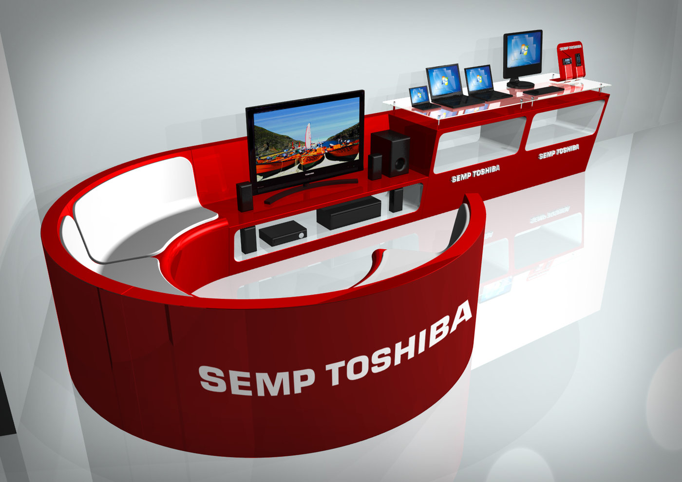 Mobiliário Loja #2 by Rodrigo Fachel at Coroflot.com