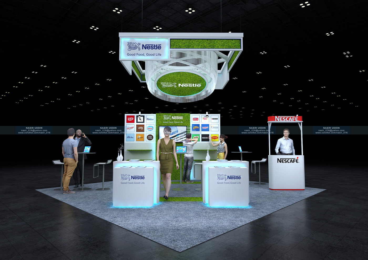 Exhibition Booth 2020 by Nasir Uddin at Coroflot.com