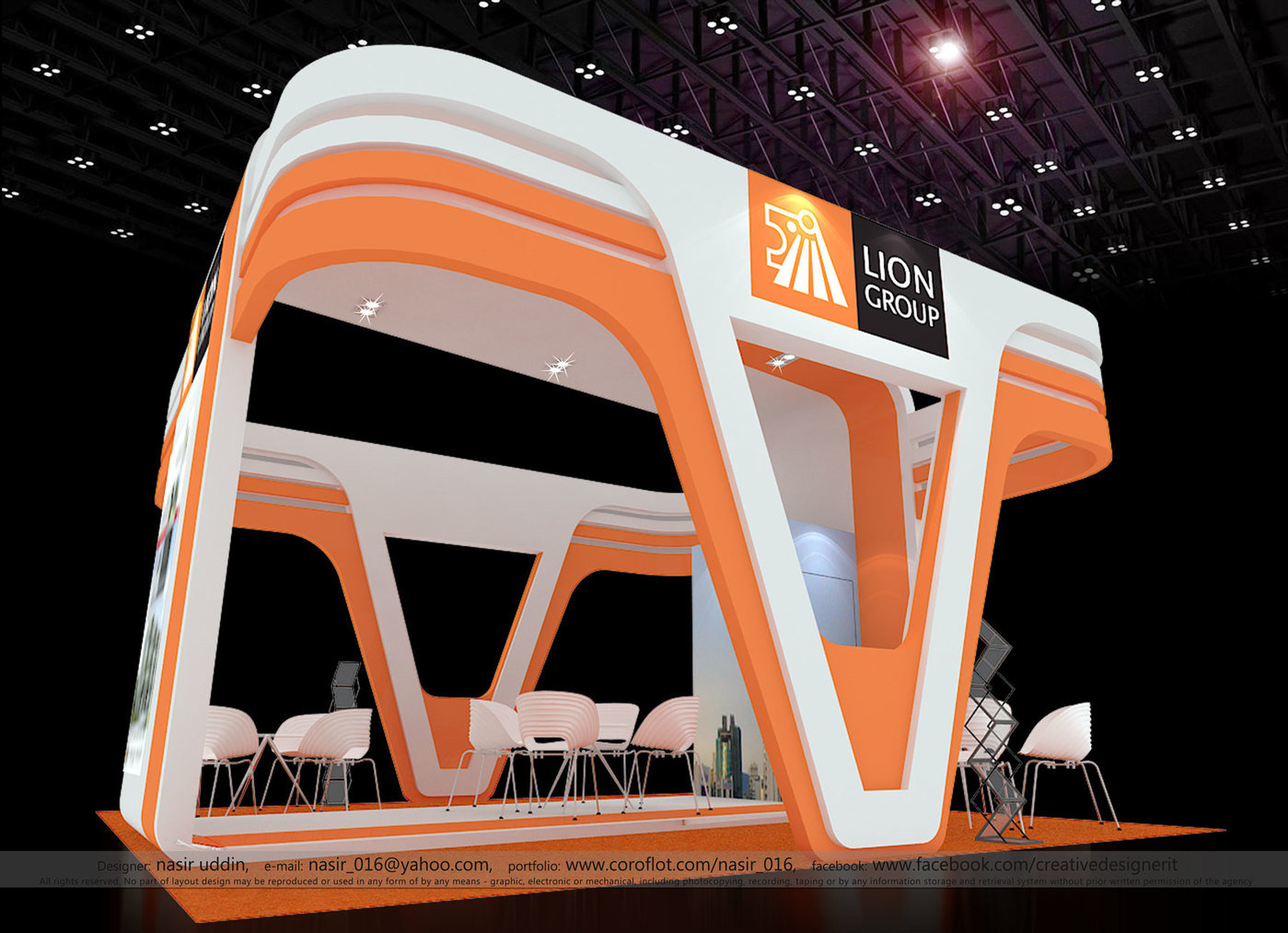 Exhibition Booth 2015 by Nasir Uddin at Coroflot.com