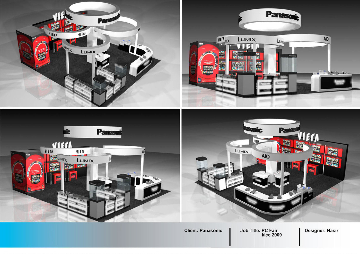 Booth Design by Nasir Uddin at Coroflot.com