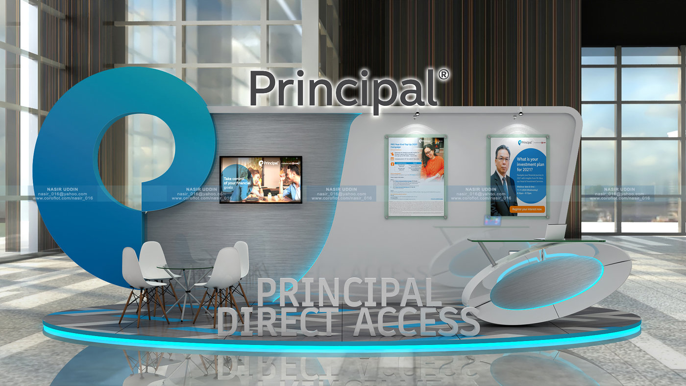 Virtual Booth 2021 by Nasir Uddin at Coroflot.com
