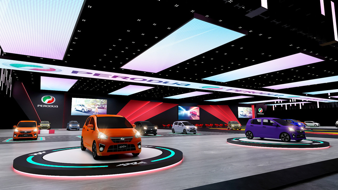 Perodua Showroom-2020 by Nasir Uddin at Coroflot.com