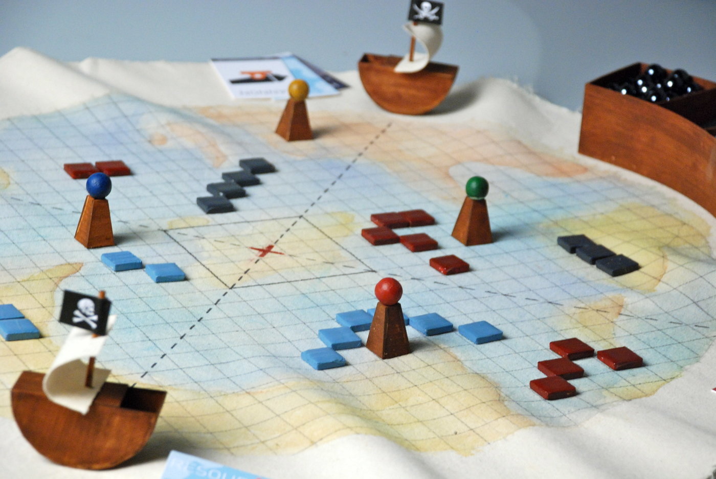 Privateer Board Game by Franklin Gaw at Coroflot.com