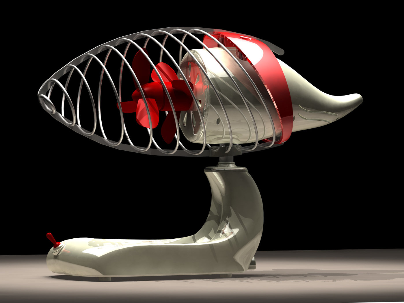 CAD of a Fan by Dan Almagor at Coroflot.com