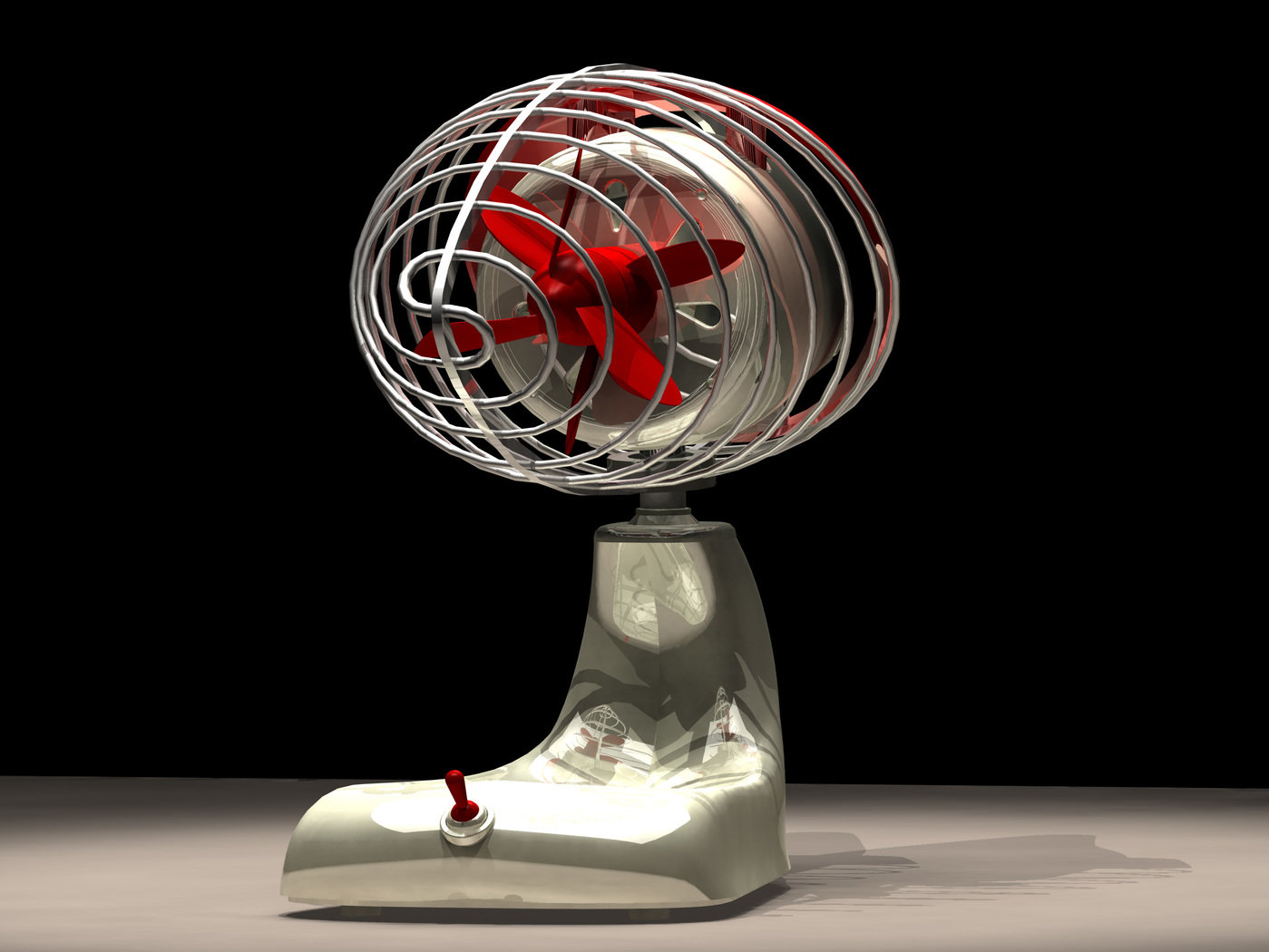 CAD of a Fan by Dan Almagor at Coroflot.com
