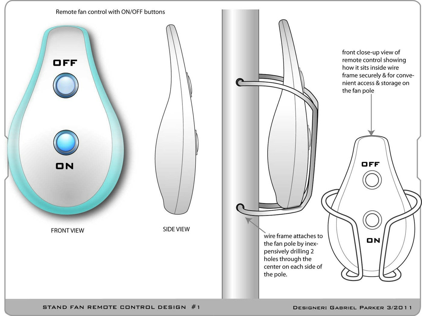 Fan related concepts by Gabriel Parker at Coroflot.com