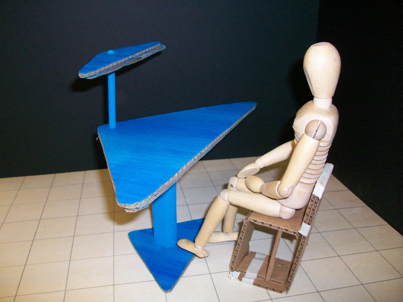 Cardboard Modeling by Michael Porrello at Coroflot.com