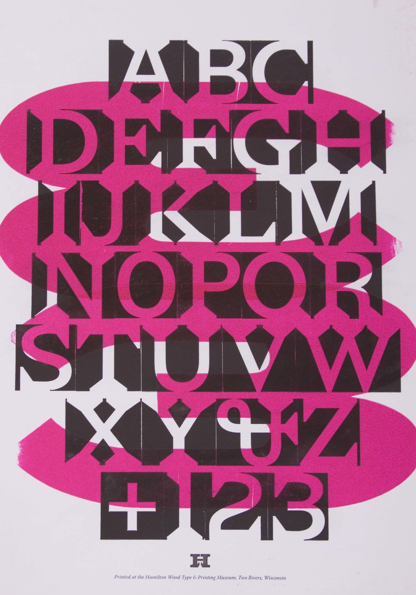 Wood Type Posters by Lindsey Bock at Coroflot.com