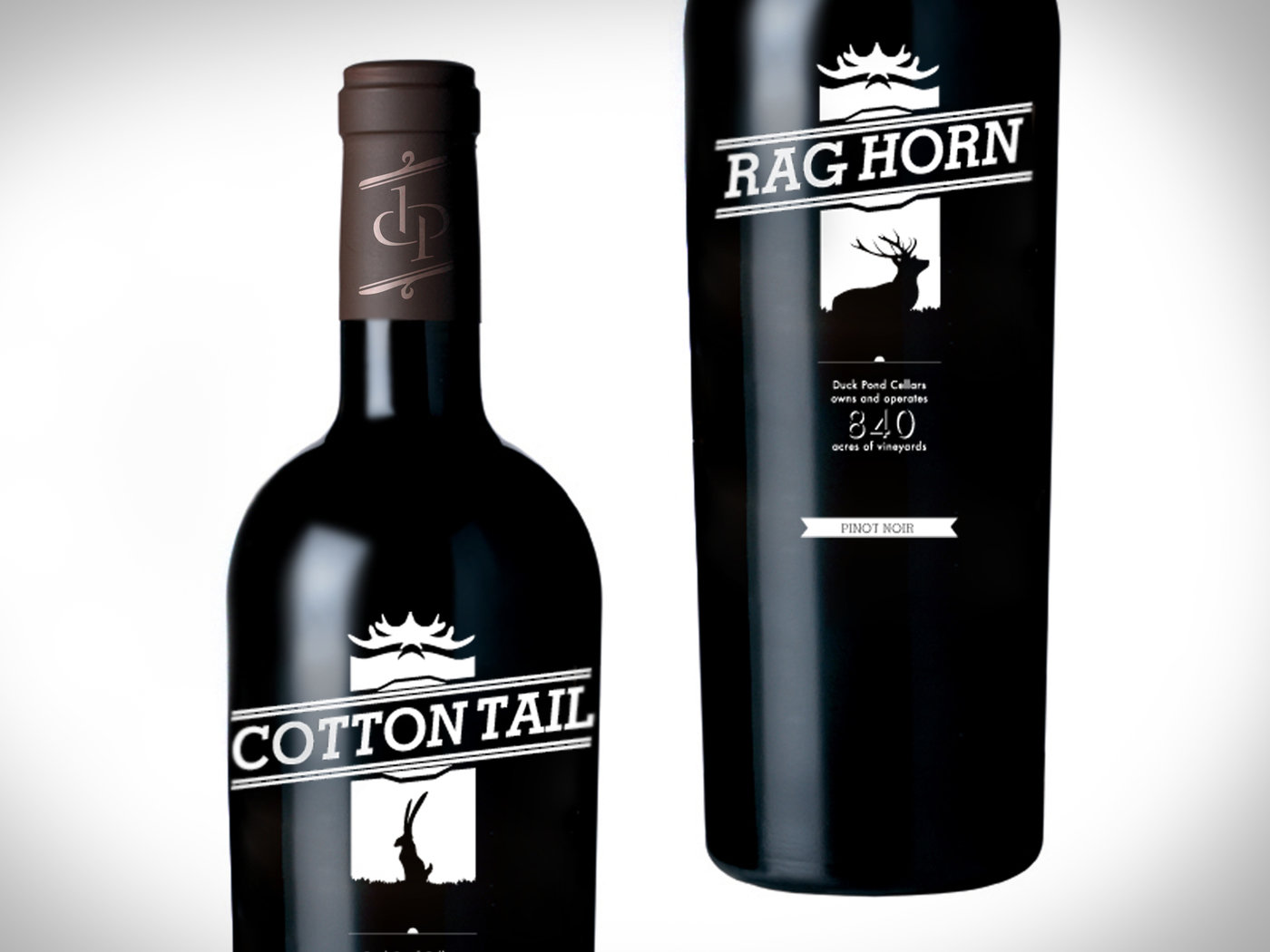 Wine label by Raymond Dean at Coroflot.com