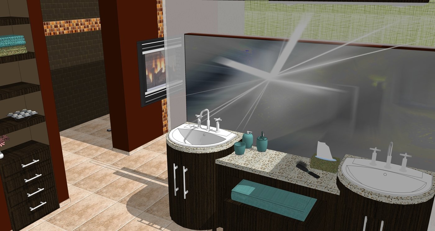 Kitchen and Bath Design by Krista Lackey at Coroflot.com