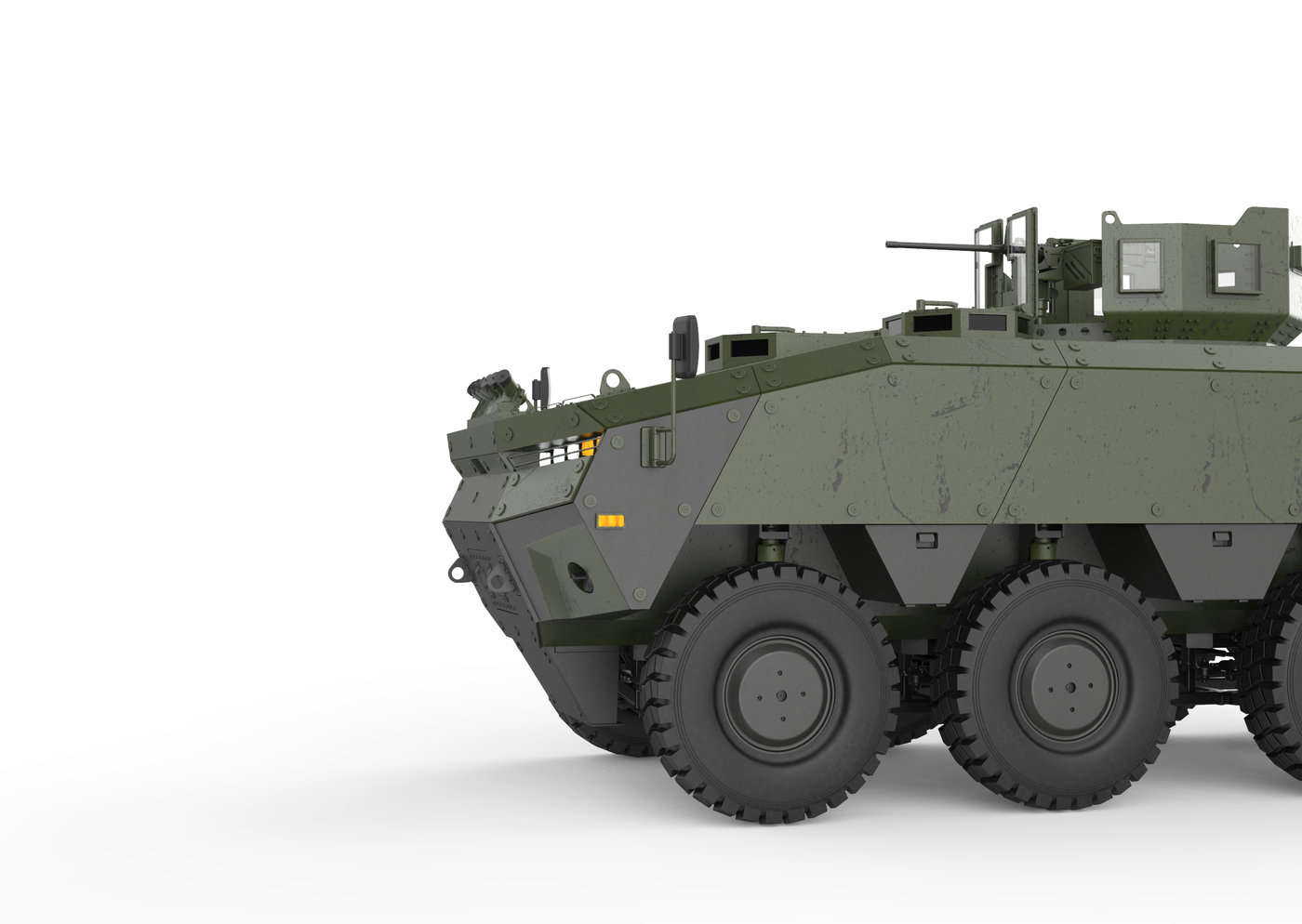 8X8 Armored Military Vehicle by arif madanoglu at Coroflot.com