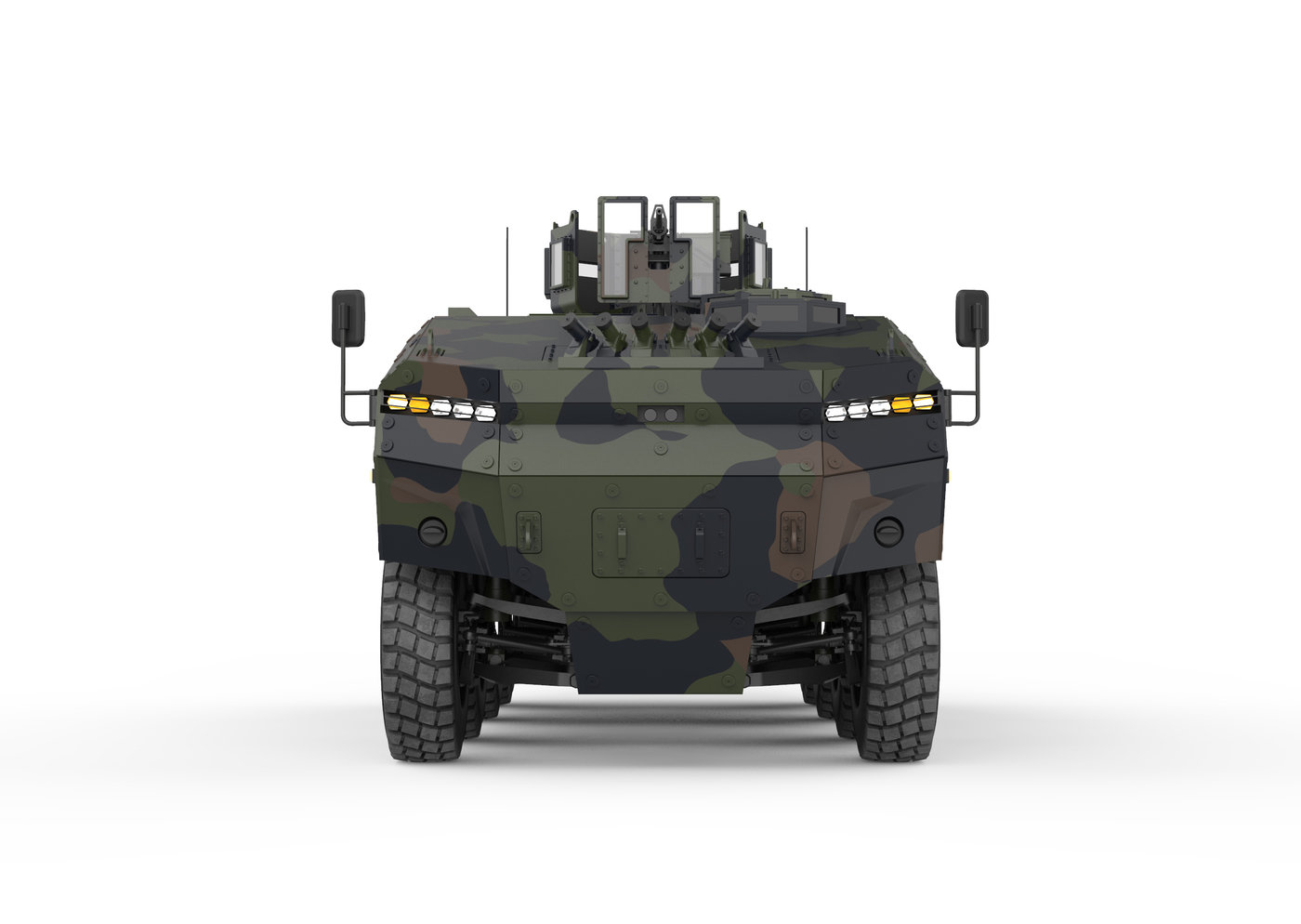 8X8 Armored Military Vehicle by arif madanoglu at Coroflot.com