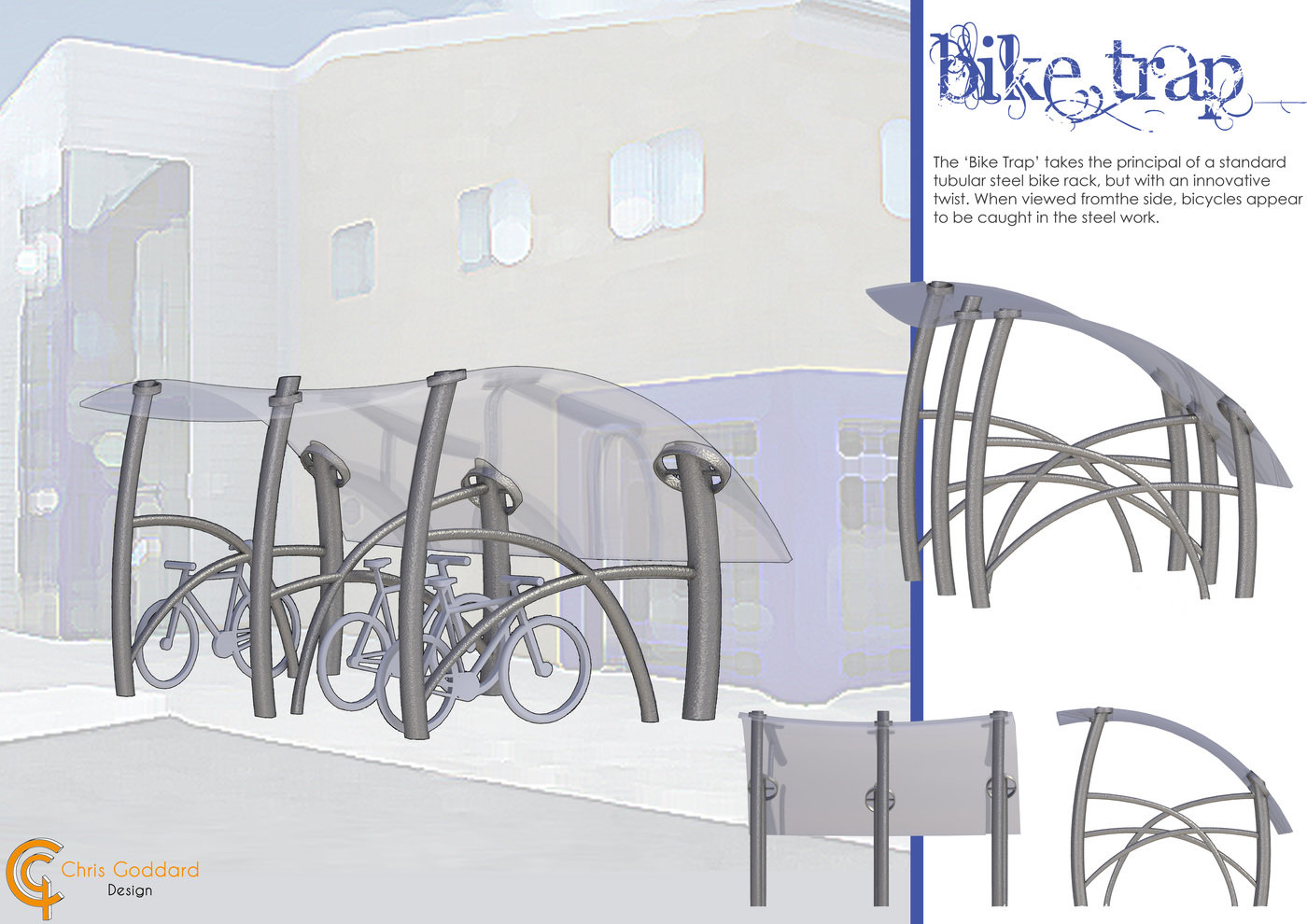 Bike Trap by Chris Goddard at Coroflot.com