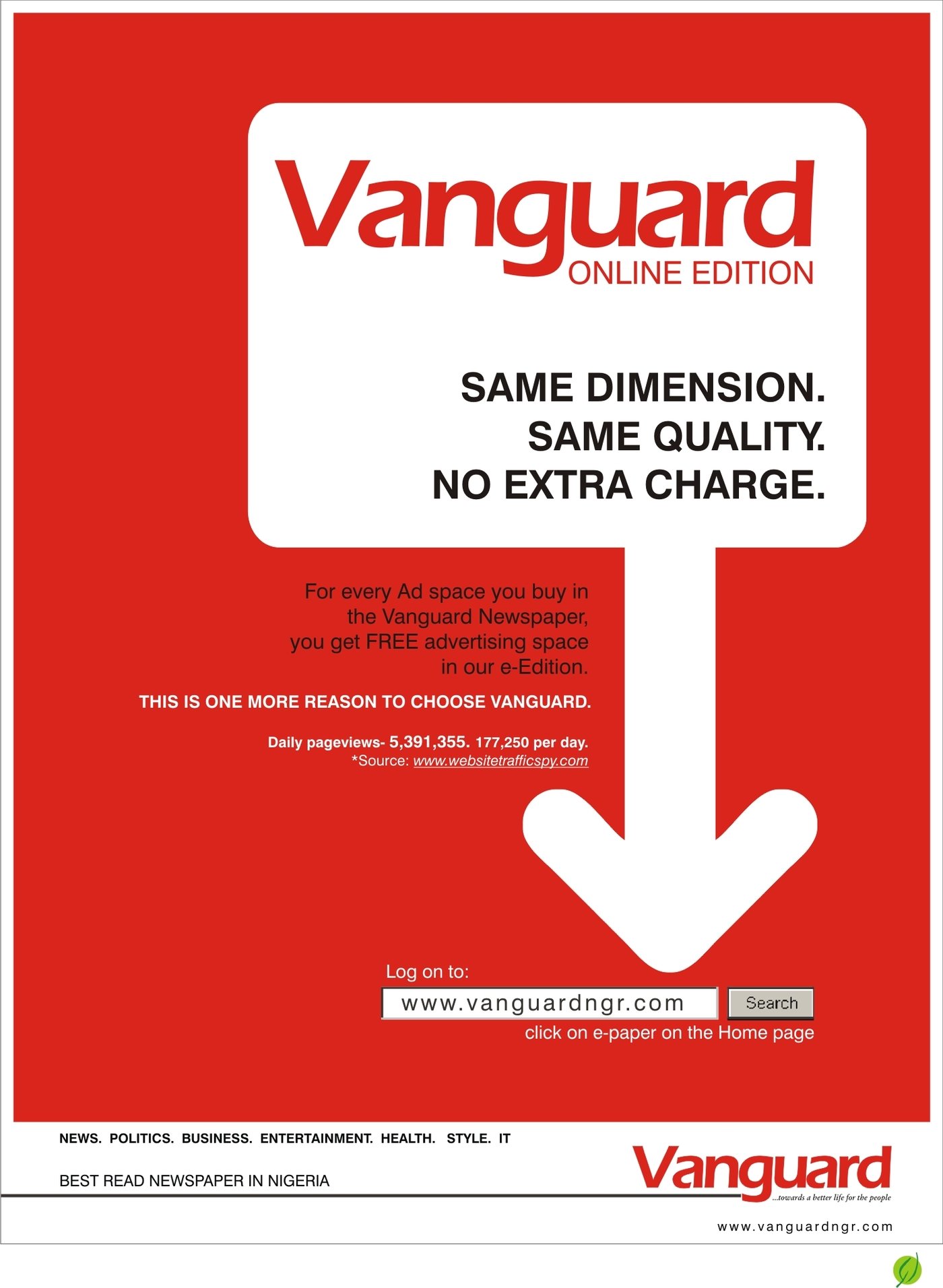 VANGUARD/ GTBANK ADS by Kola' Omisore at Coroflot.com