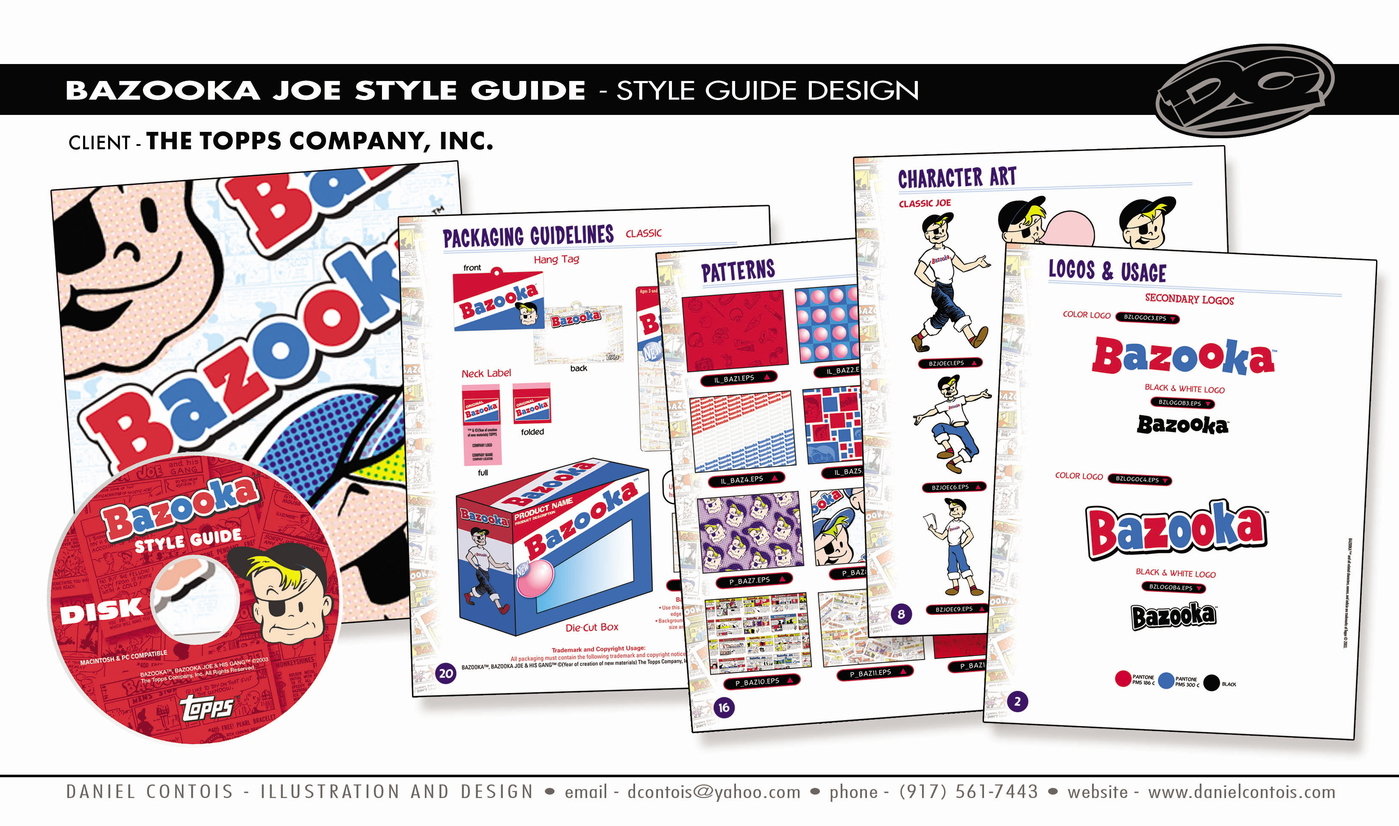 STYLE GUIDES by Daniel Contois at Coroflot.com