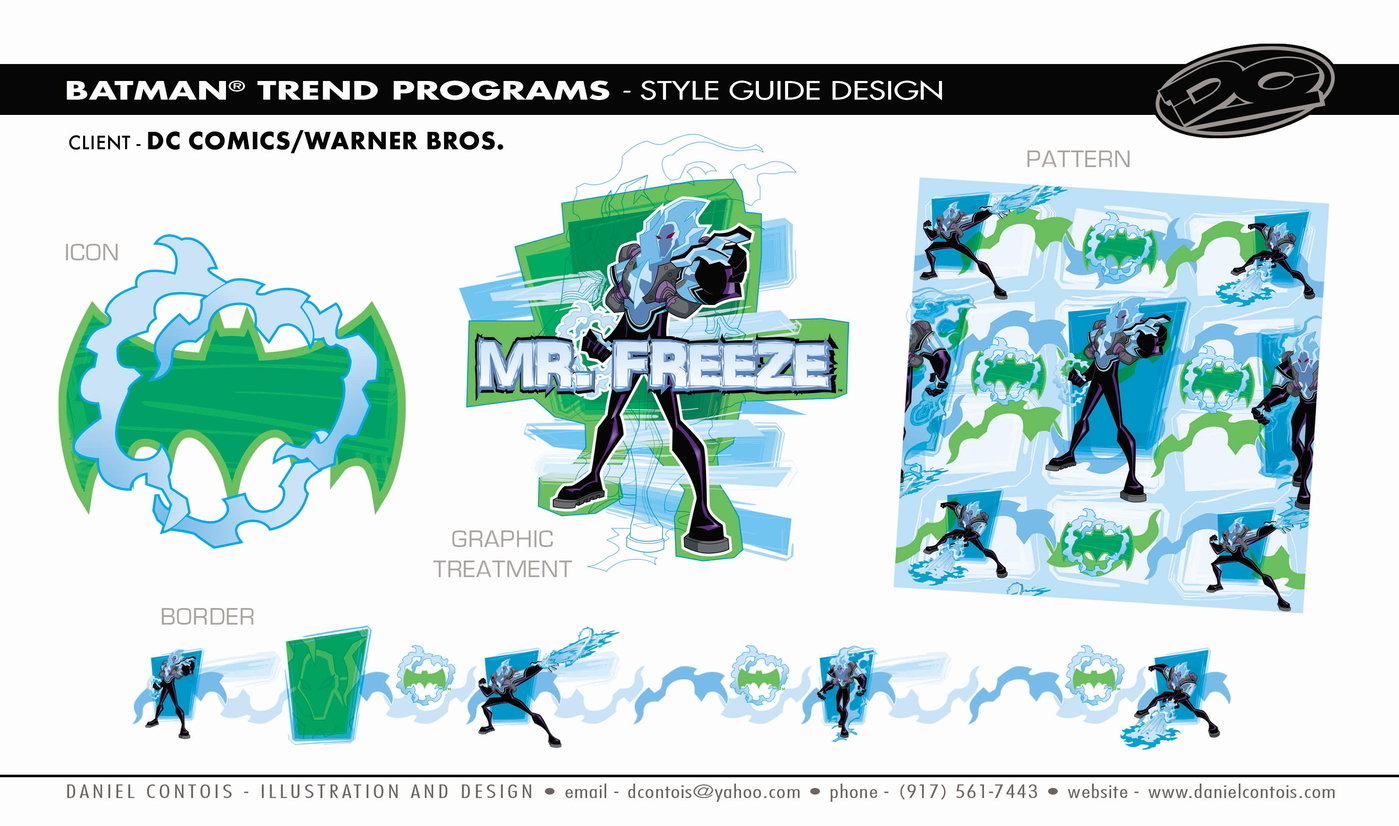 STYLE GUIDES by Daniel Contois at Coroflot.com