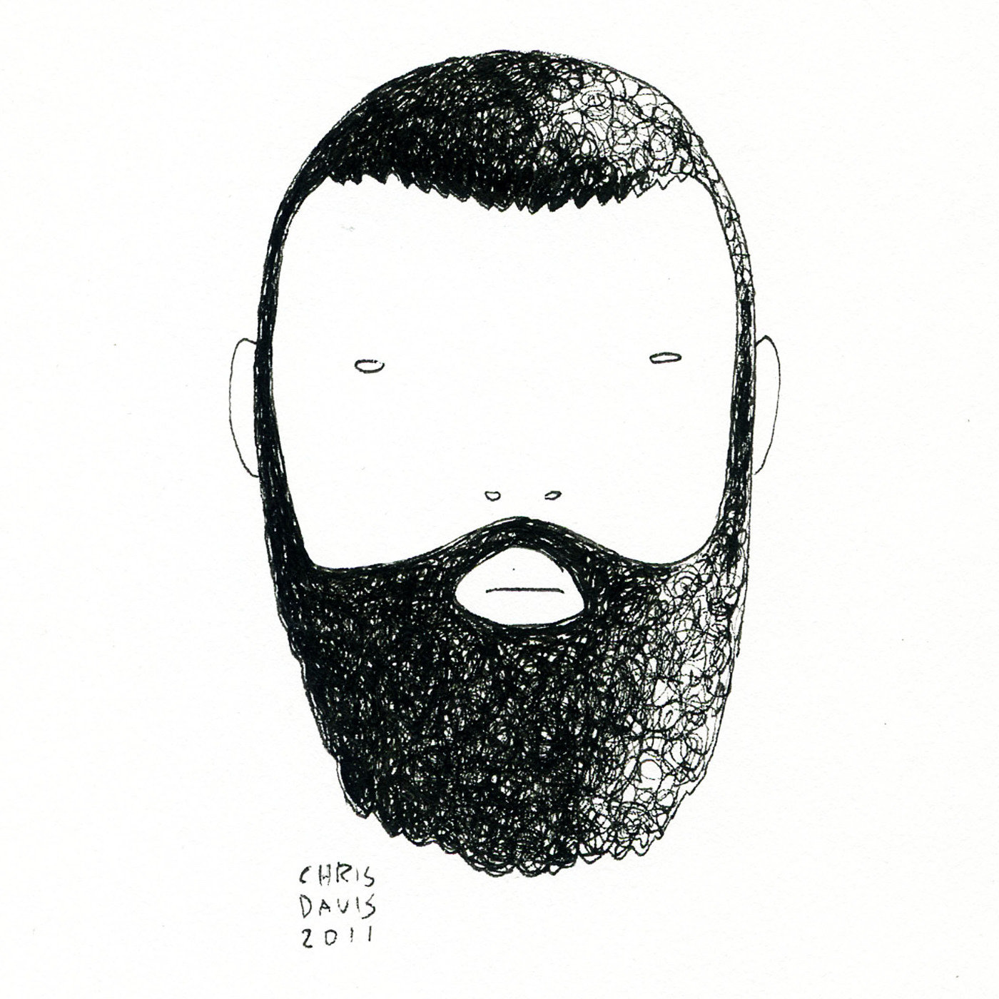 ILLUSTRATION BLACK AND WHITE by christopher davis at Coroflot.com
